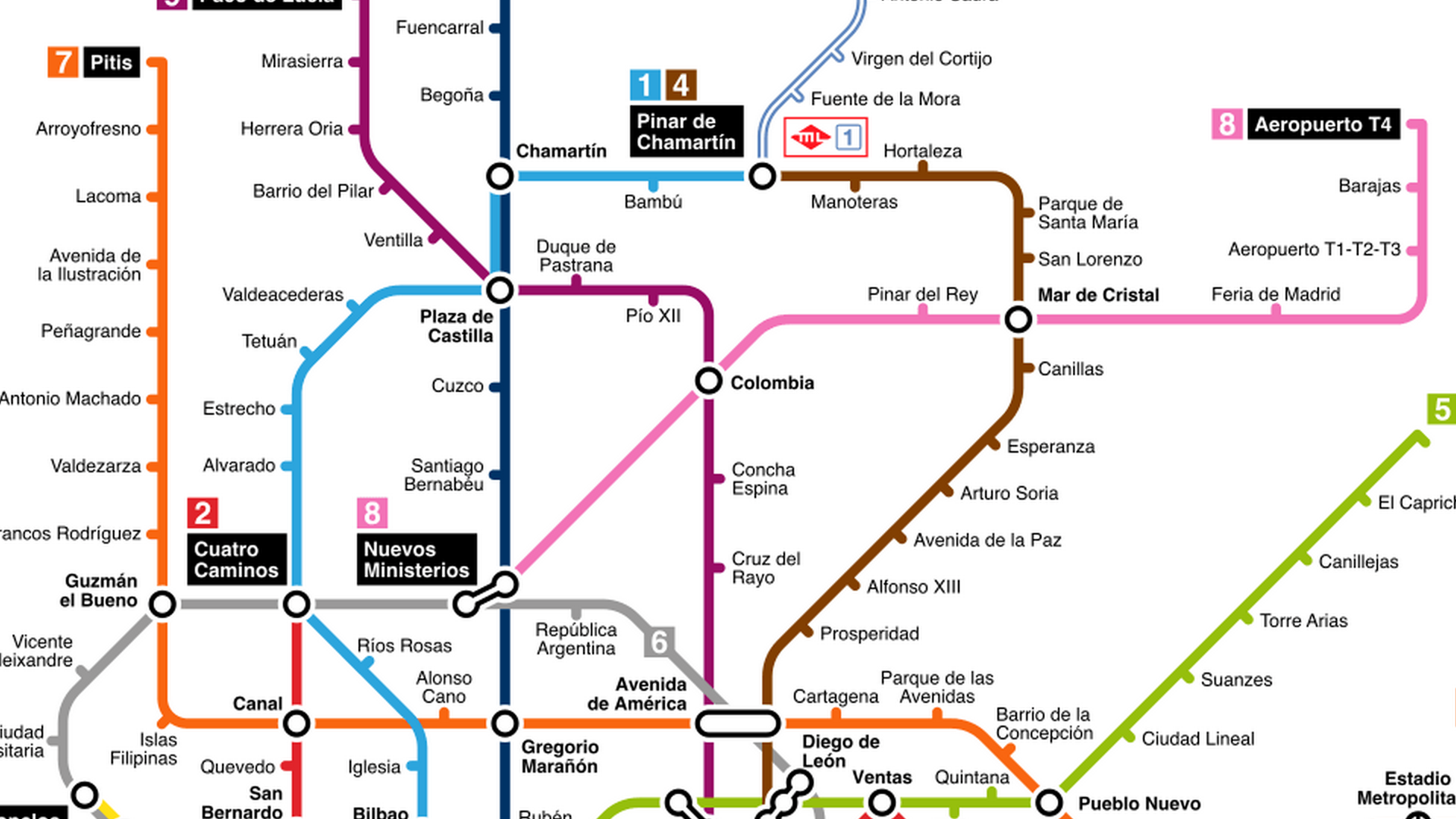 Madrid metro map - App on Amazon Appstore