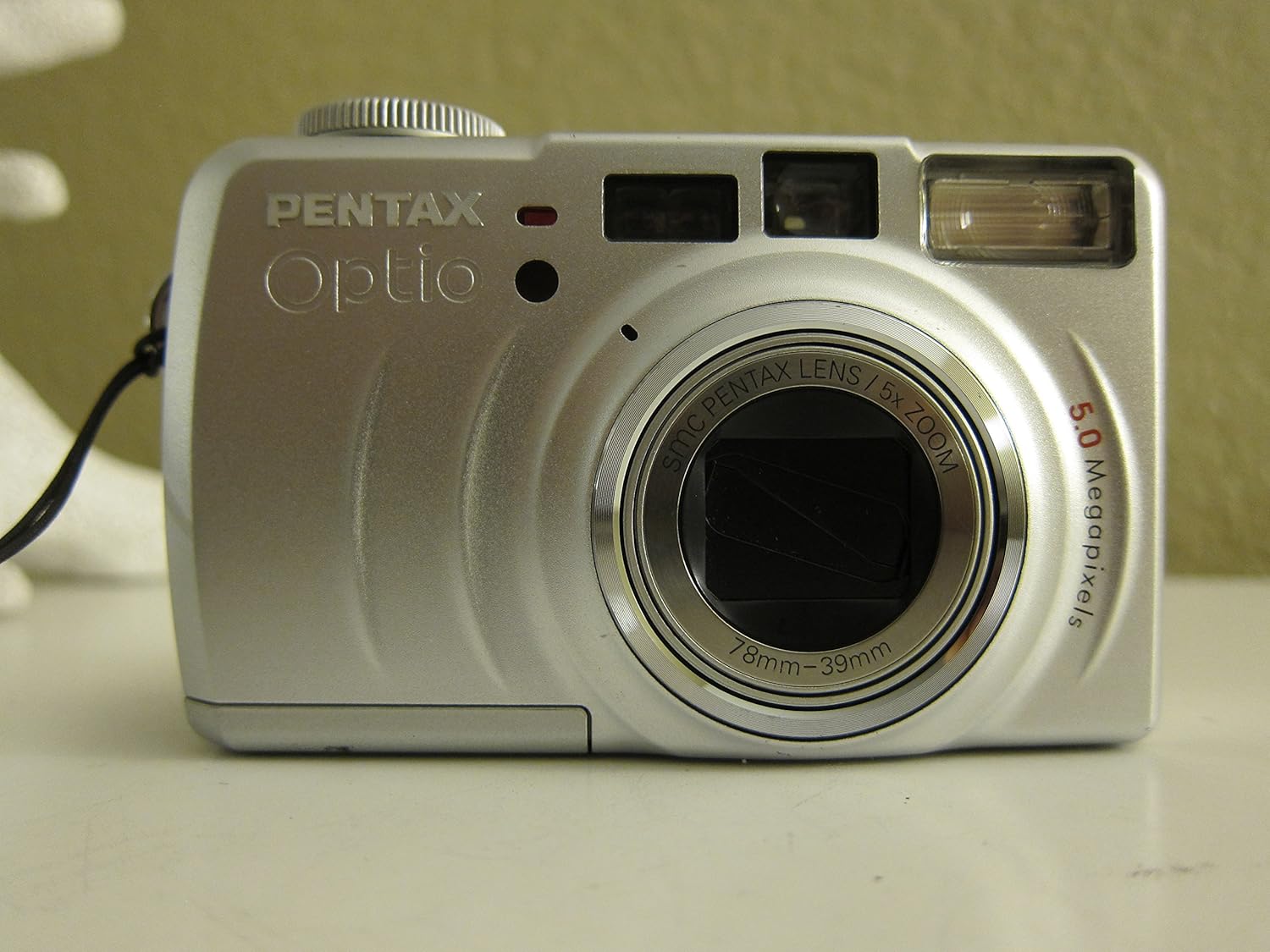 Amazon.com : Pentax Optio 555 5MP Digital Camera w/ 5x Optical Zoom ...