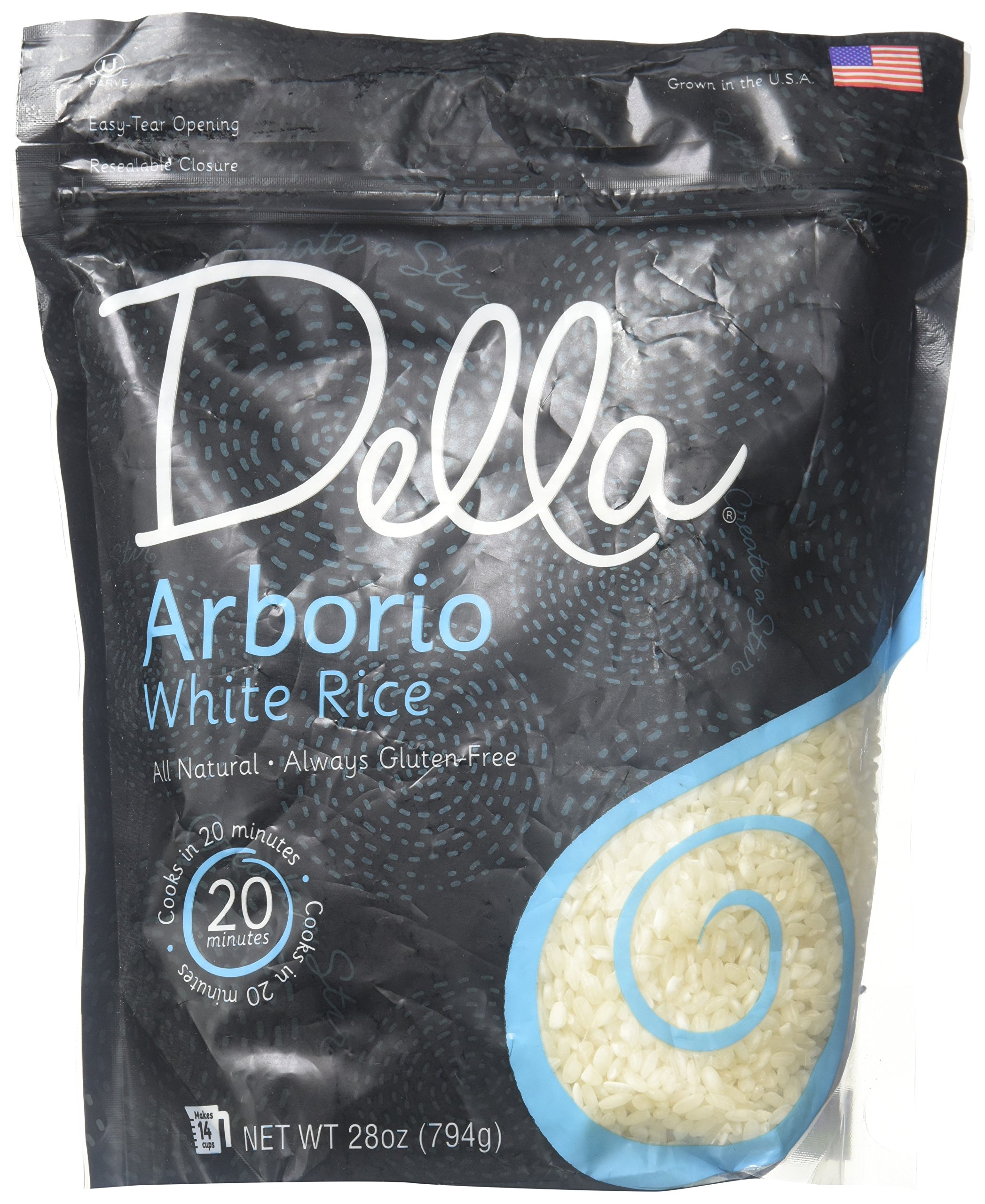 Amazon.com : Della Arborio White Rice - 28 Ounces : Grocery & Gourmet Food