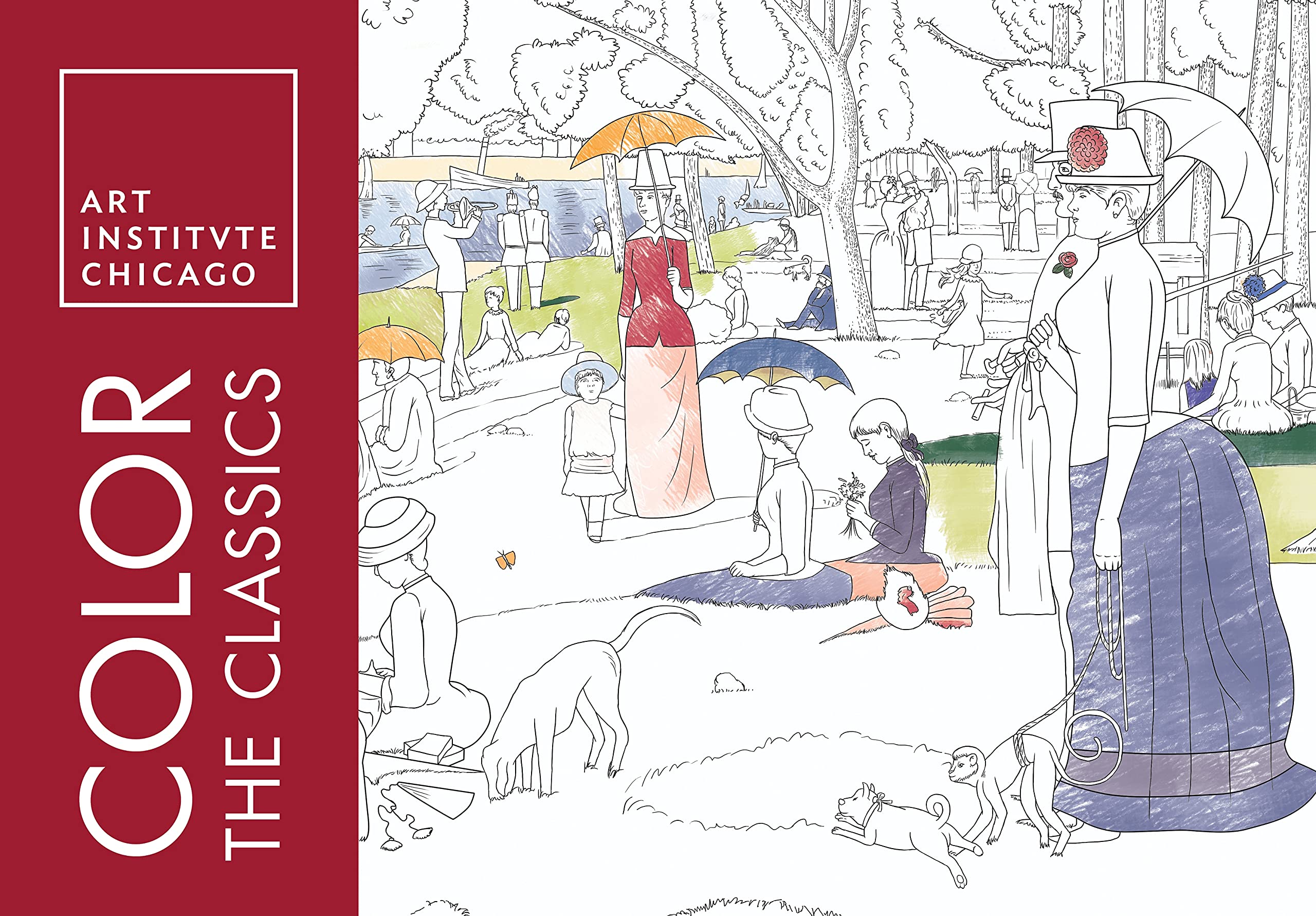 Color the Classics: The Art Institute of Chicago: (Adult Coloring Book ...