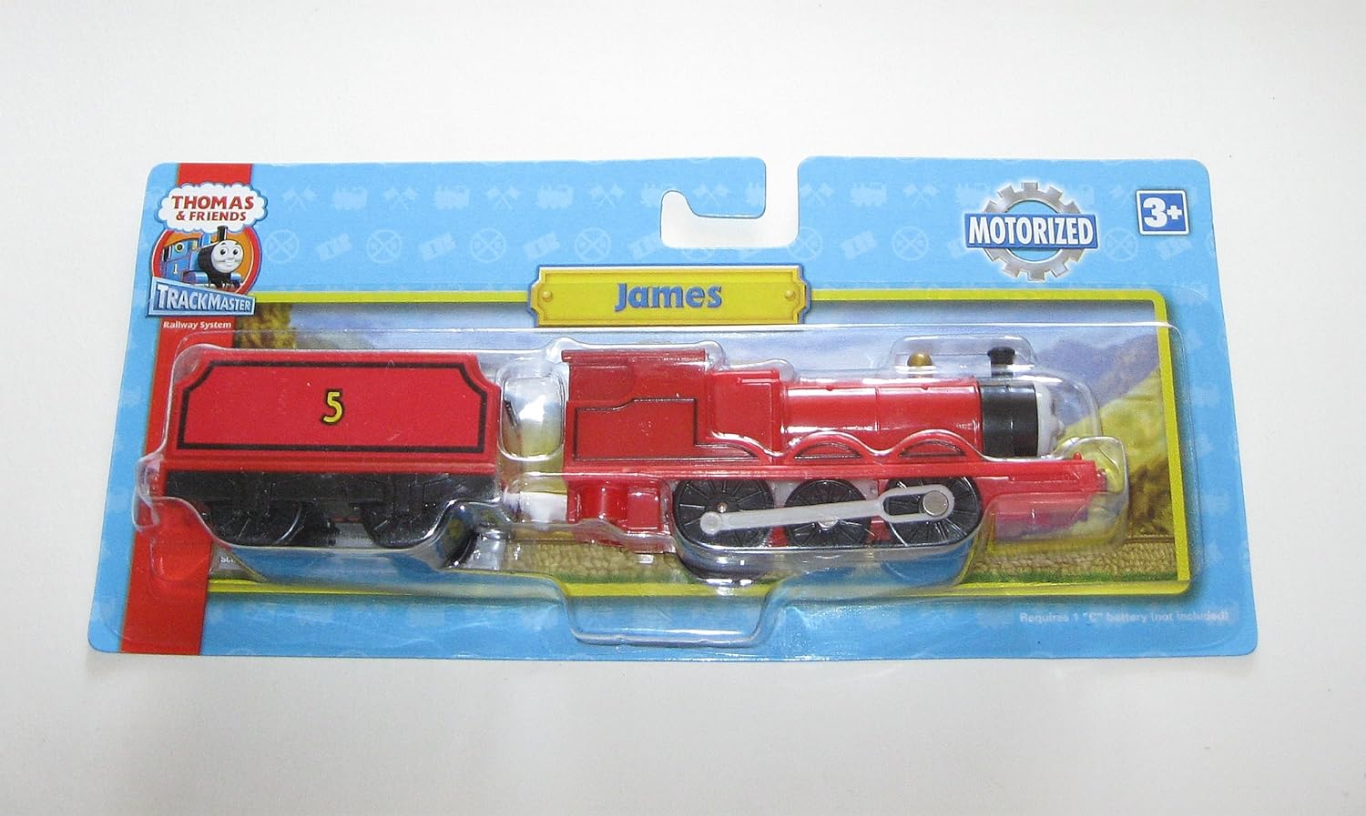 Amazon.com: Thomas & Friends TrackMaster : James w/ Tender "Motorized ...