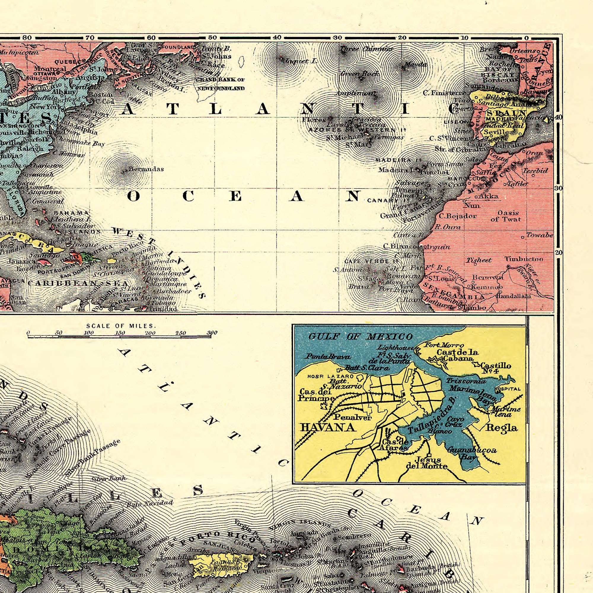 Mapa Del Mundo Del Mar Caribe Gran Caribe Colombiano Colombia Travel