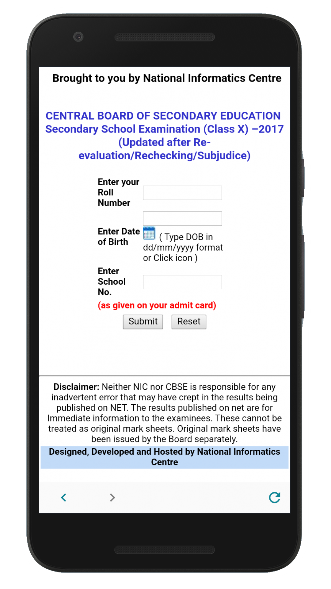 CBSE Result 2018 - 10th, 12th, NEET, JEE, PMT, UGC - App on Amazon Appstore