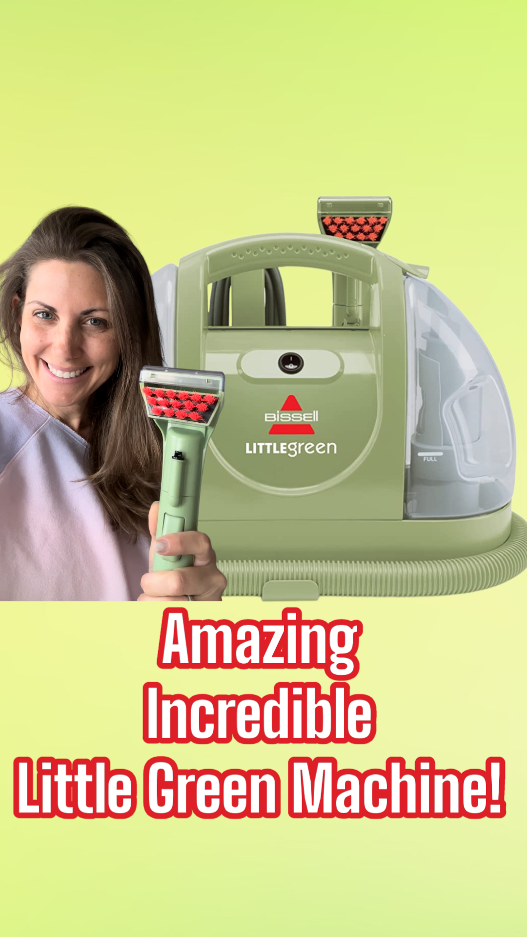 Watch Little Green Machine Step-by-Step Cleaning Tutorial Demo on ...