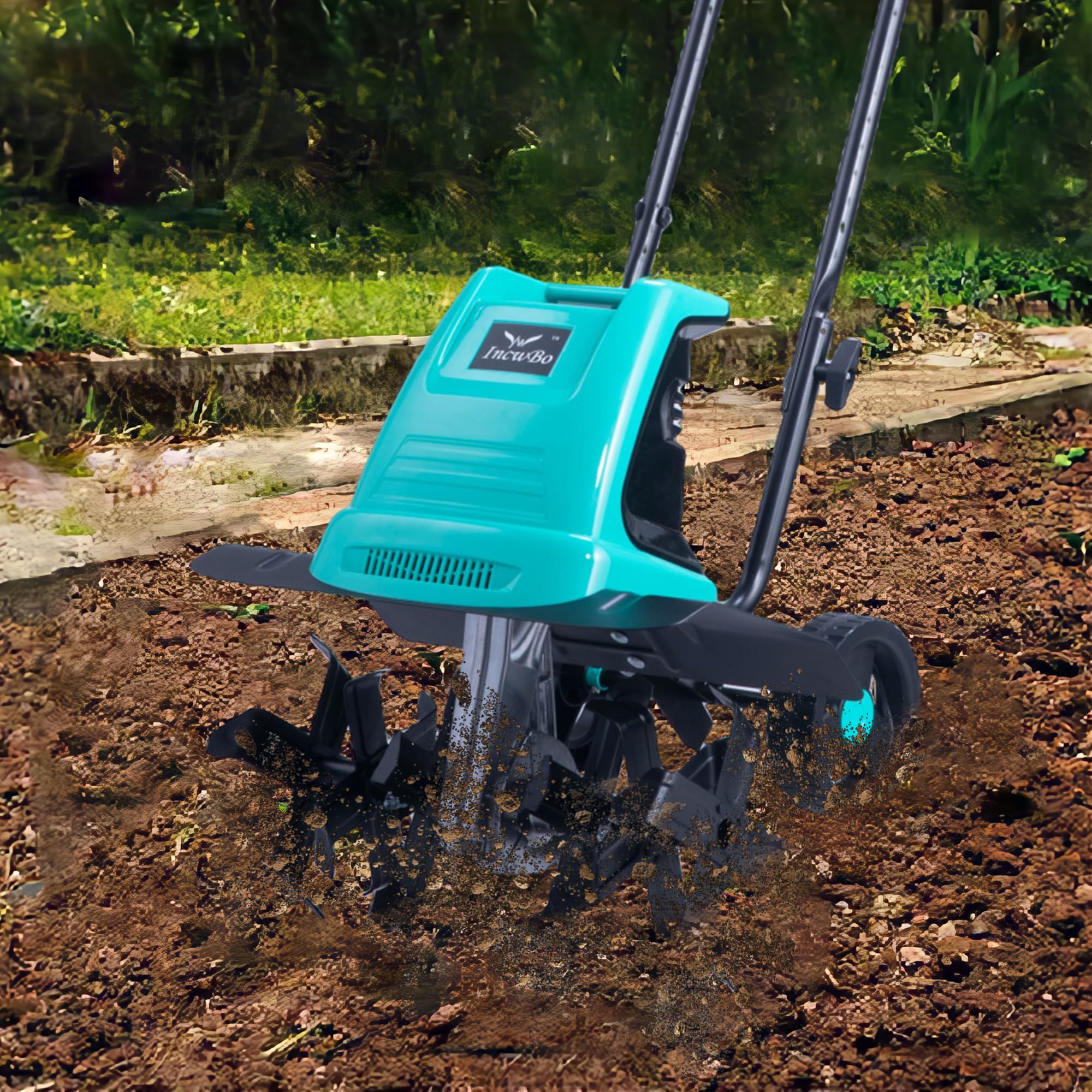 Snapklik.com : Tiller 135AMP Rototiller For Garden Corded Electric ...