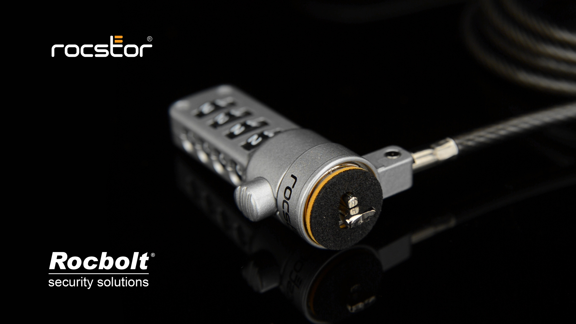 Watch Rocstor Rocbolt Security Cables Digital Combination Lock on ...