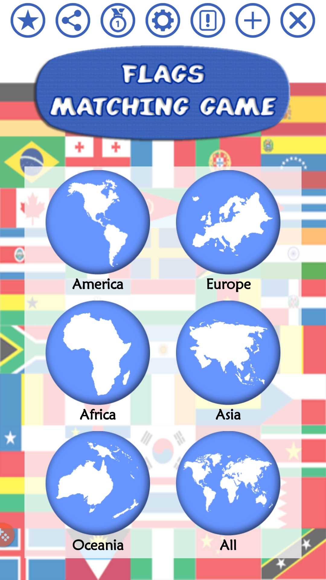 Flags Matching Game - App on Amazon Appstore