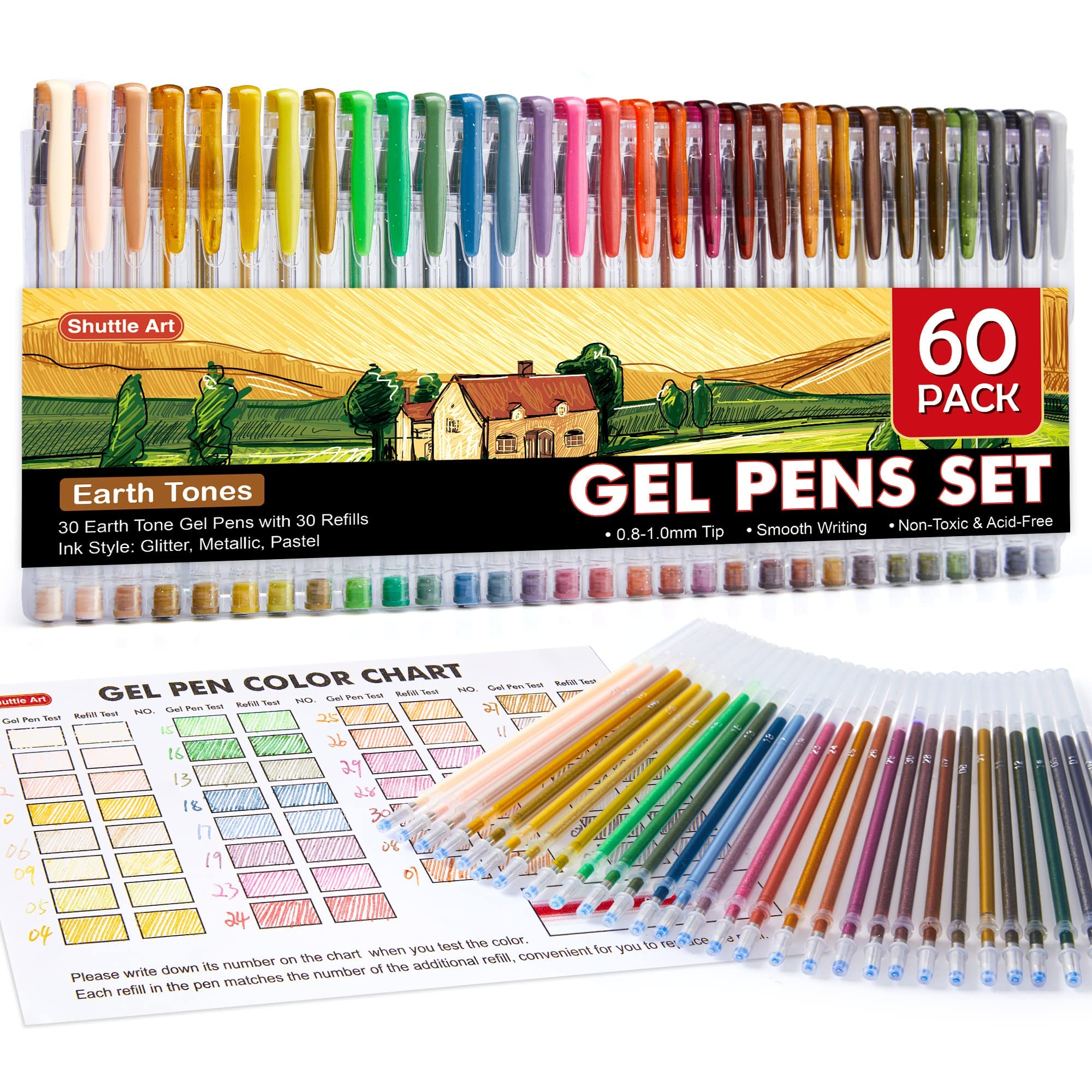 Glitter Gel Pens for Coloring: Add Sparkle to Your Artwork - Ashley Yeo