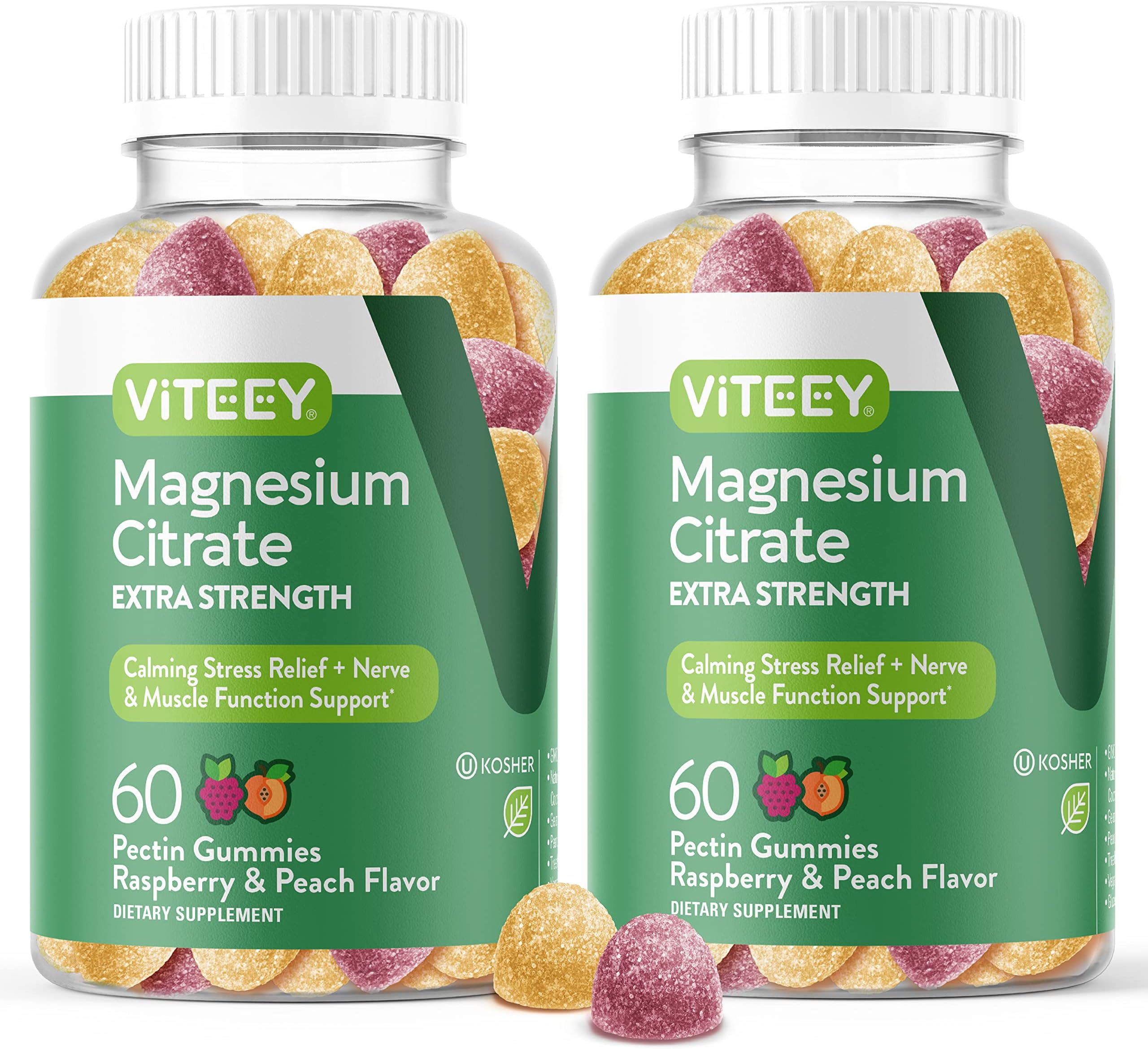 Amazon.com: Natural Vitality Calm, Magnesium Citrate Supplement, Stress ...