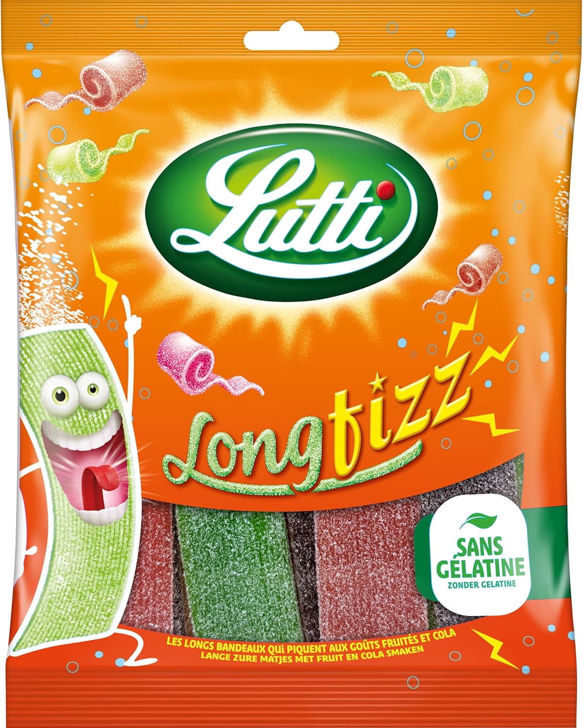 Lutti Long Fizz 100g : Amazon.co.uk: Grocery