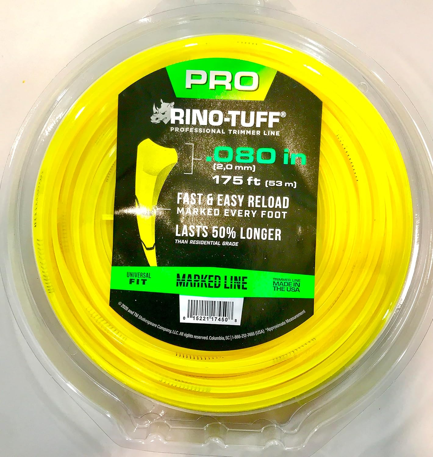 Amazon.com : Rino-Tuff Pro 80 in 175Ft Marked line Universal Fit ...