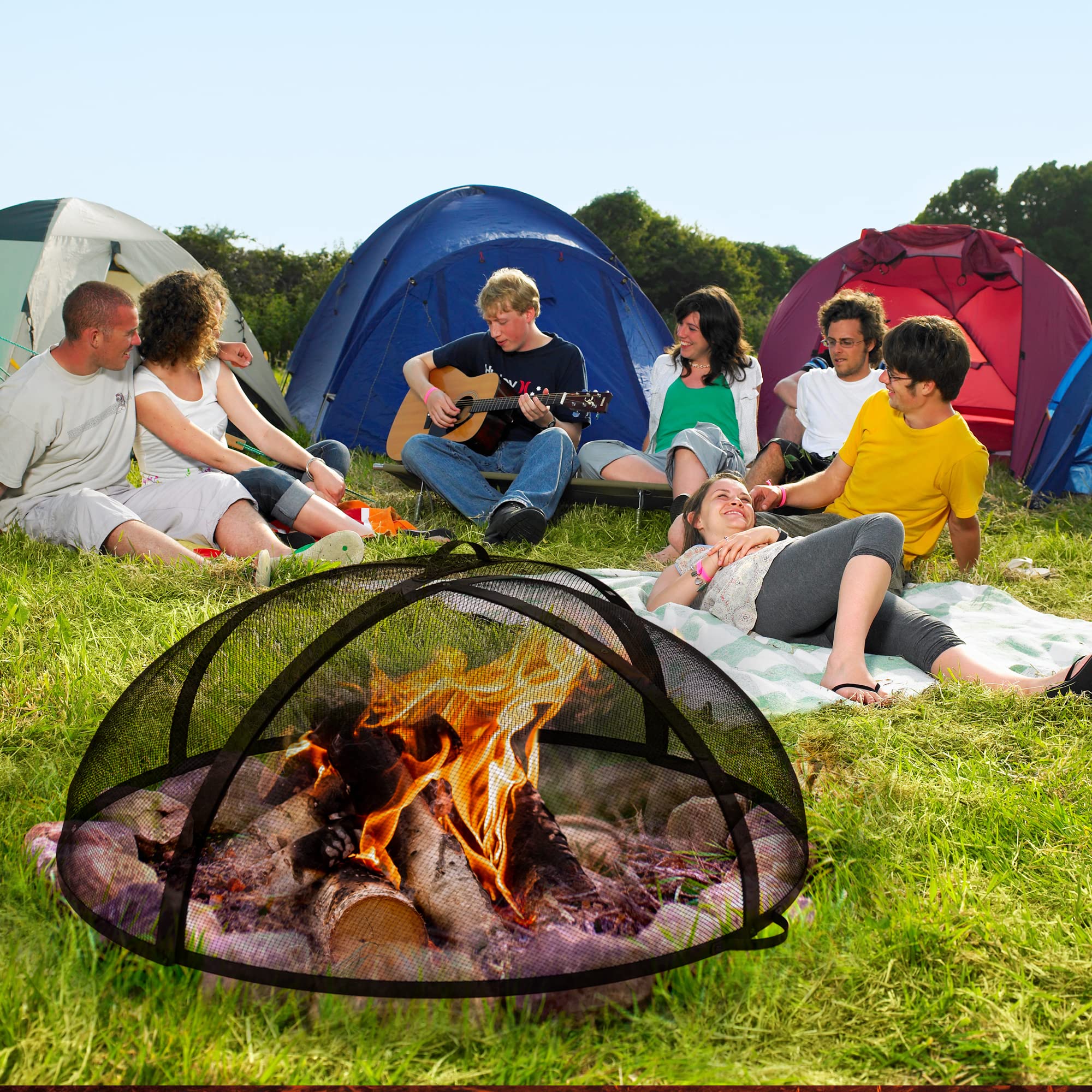 40 Fire Pit Screen Wholesale Sunnydaze Reinforced Steel Mesh Spark