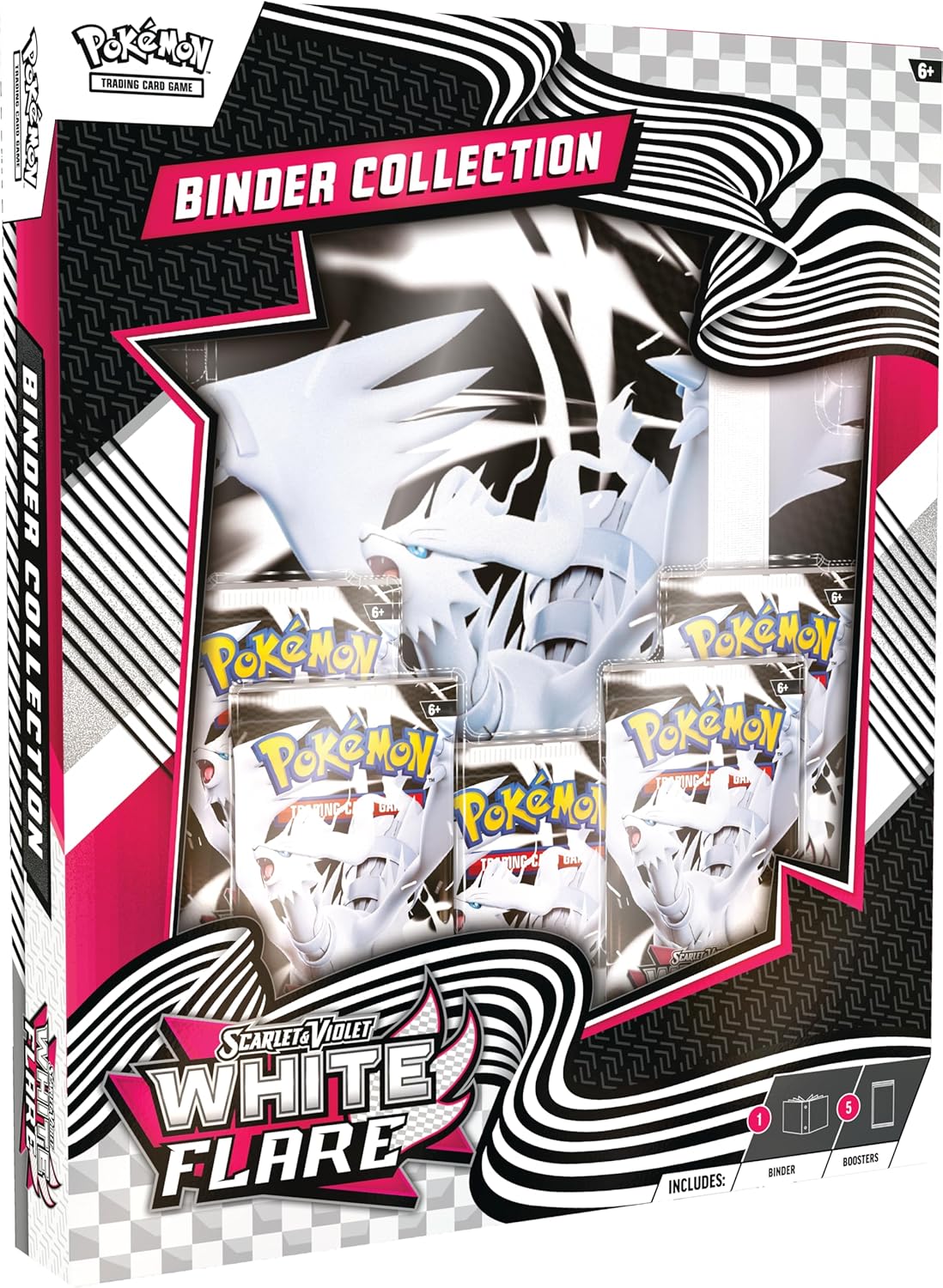 Pokemon TCG Scarlet & Violet 10.5 White Flare Binder Box : Amazon.ca: Toys & Games