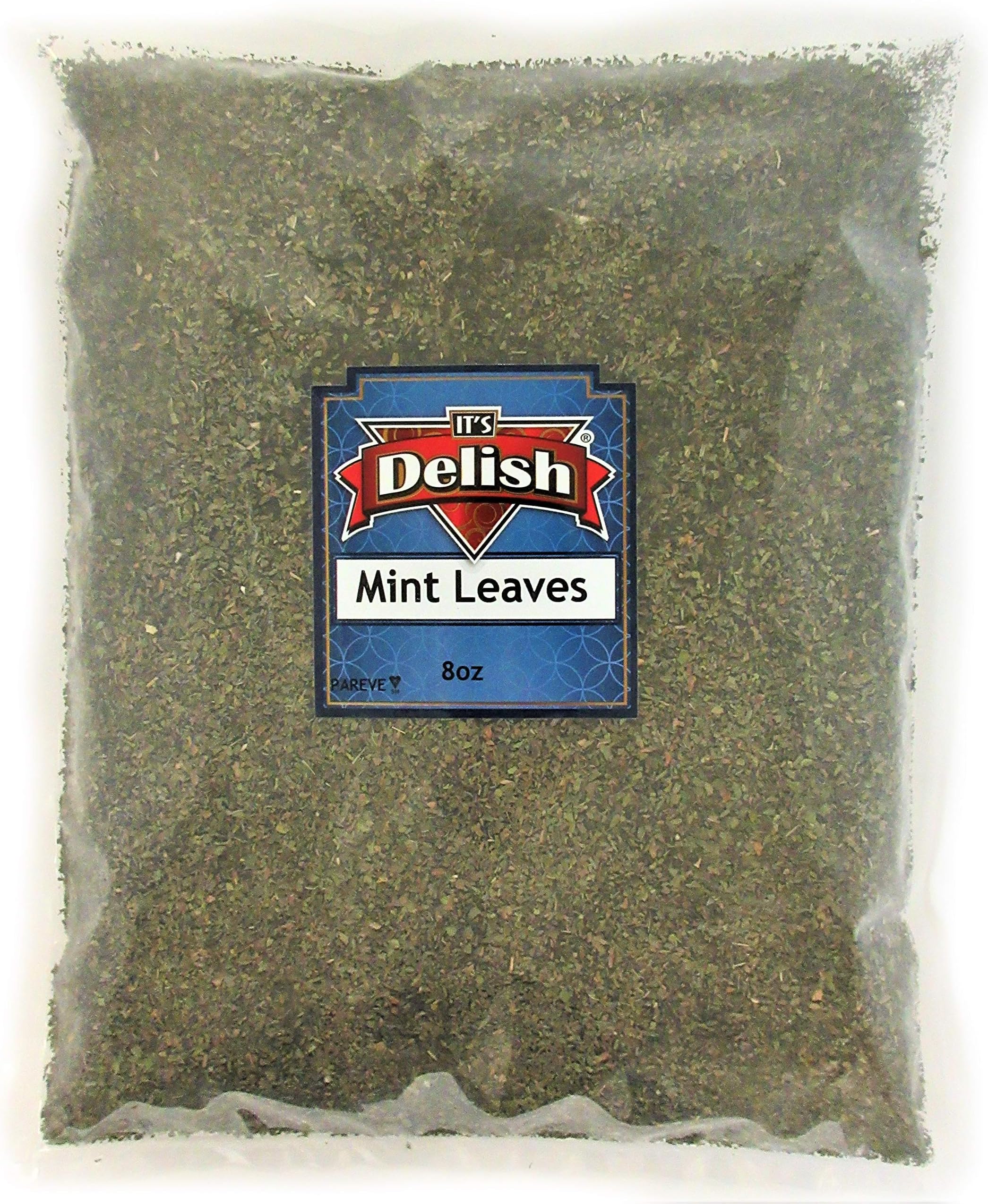 Amazon.com : Dried Mint Leaves by Its Delish, 8 oz bag (Half Pound ...