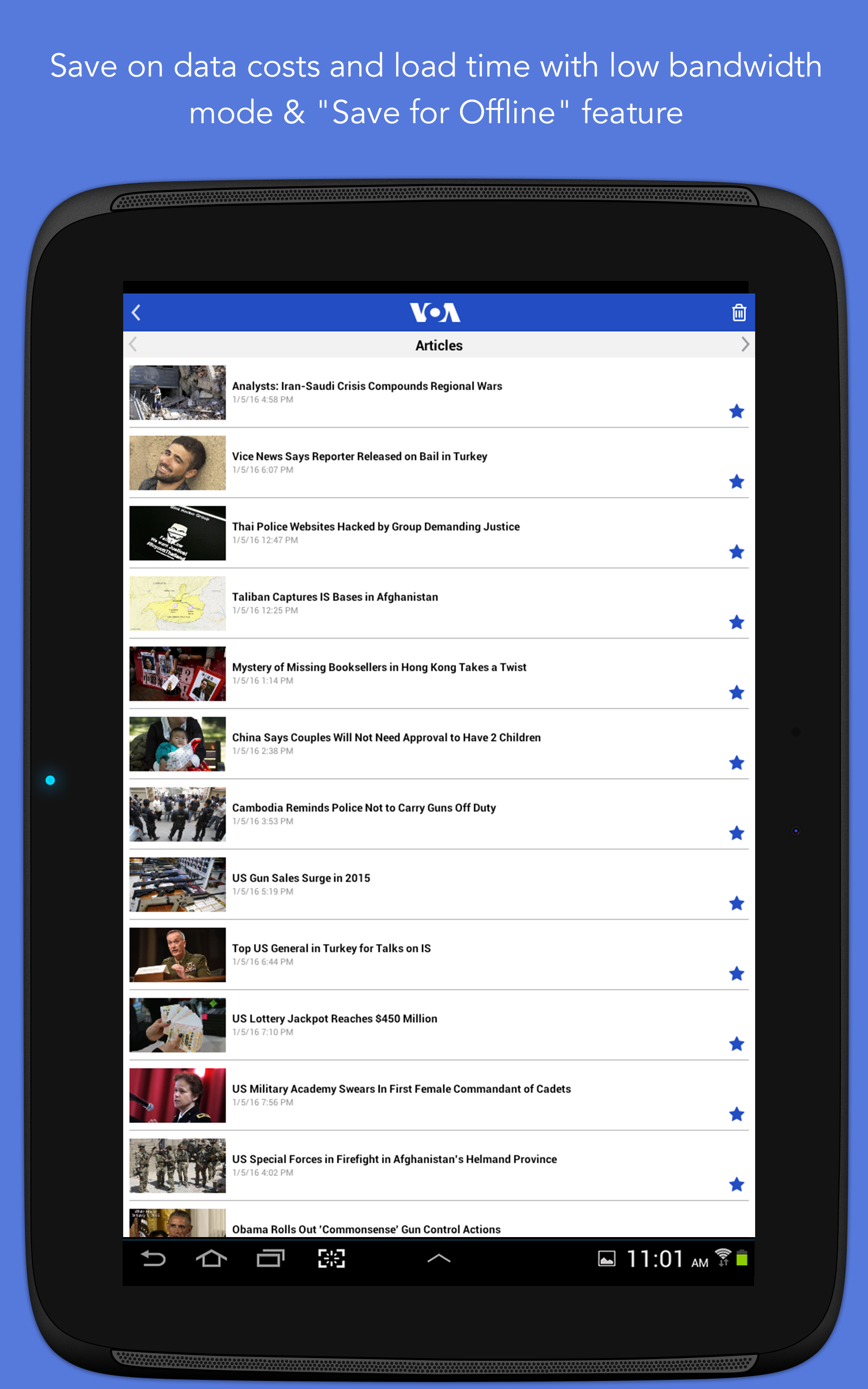 VOA News - App on Amazon Appstore