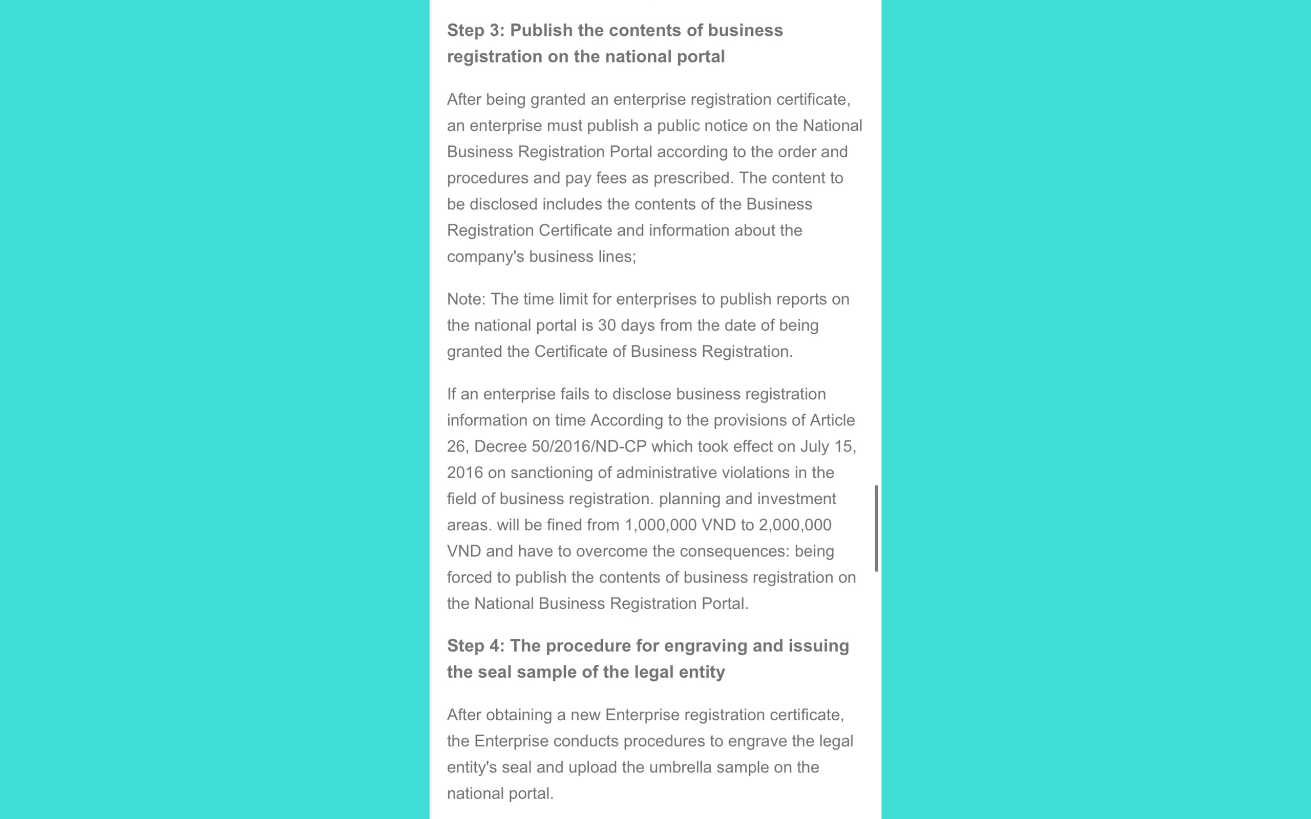 HOW TO DO THE PROCESS OF REGISTERING A COMPANY GUIDE - App on the ...