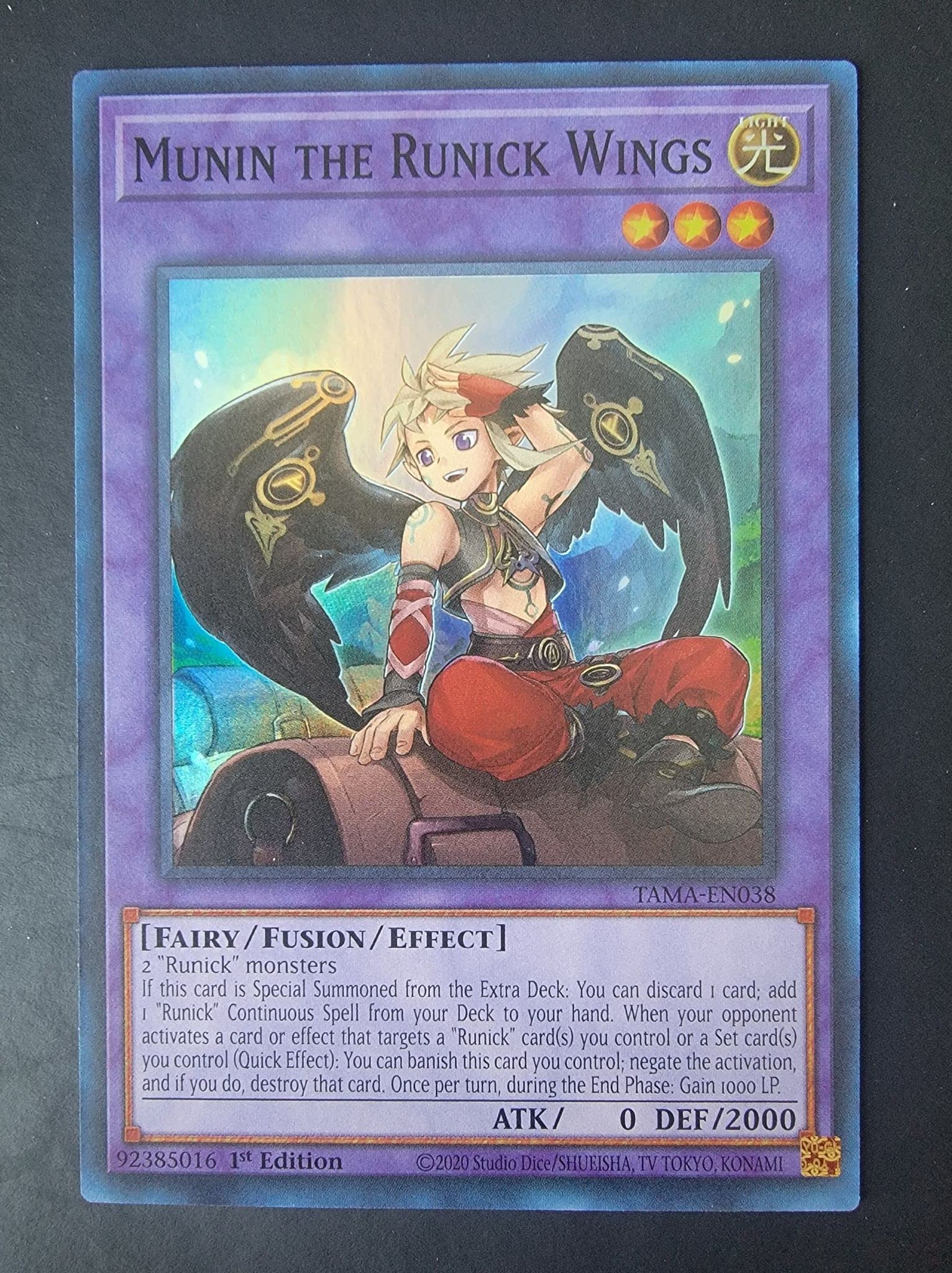 Amazon.com: Munin The Runick Wings - TAMA-EN038 - Tactical Masters ...