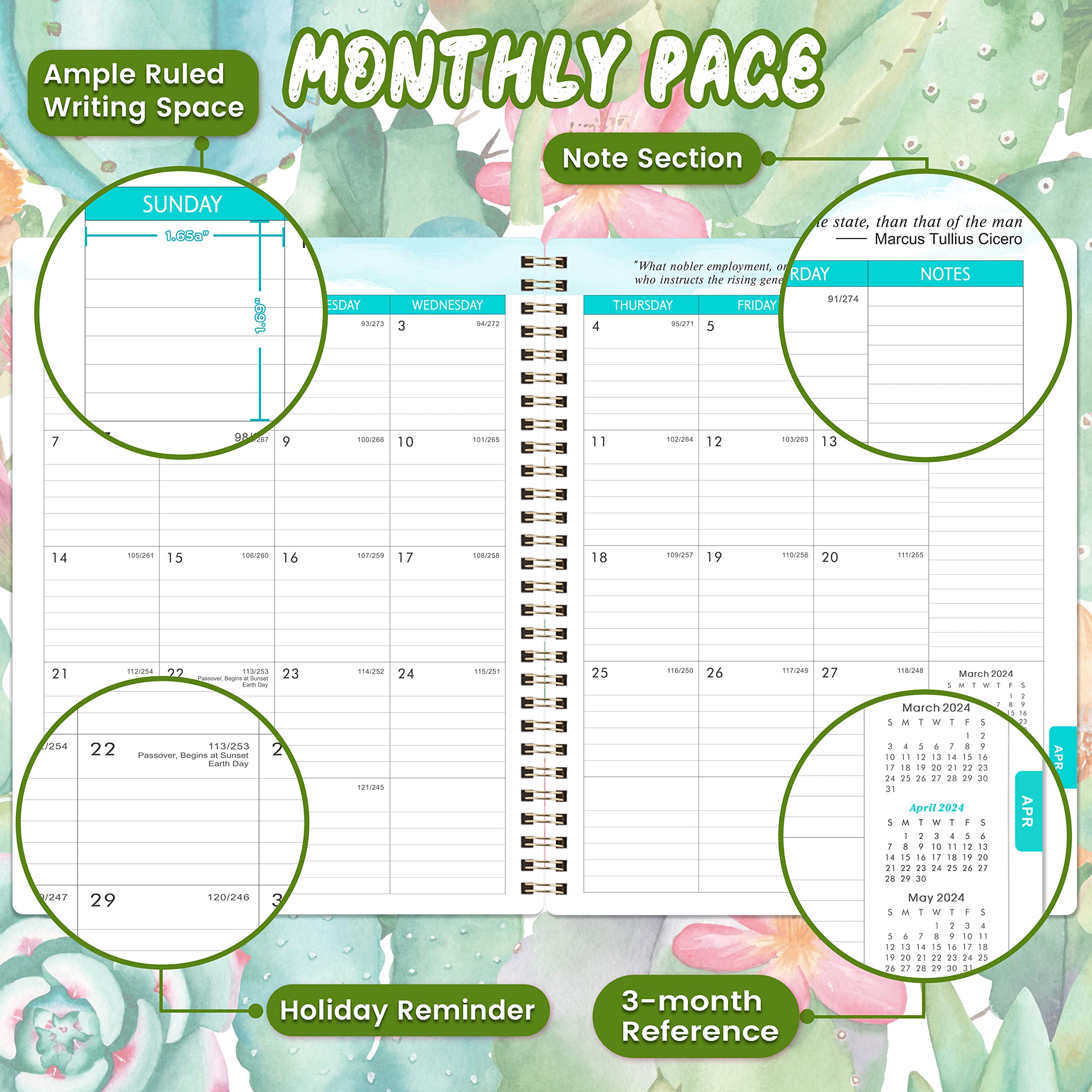 Snapklik.com : Teacher Planner 2023-2024 - July 2023 - June 2024 ...