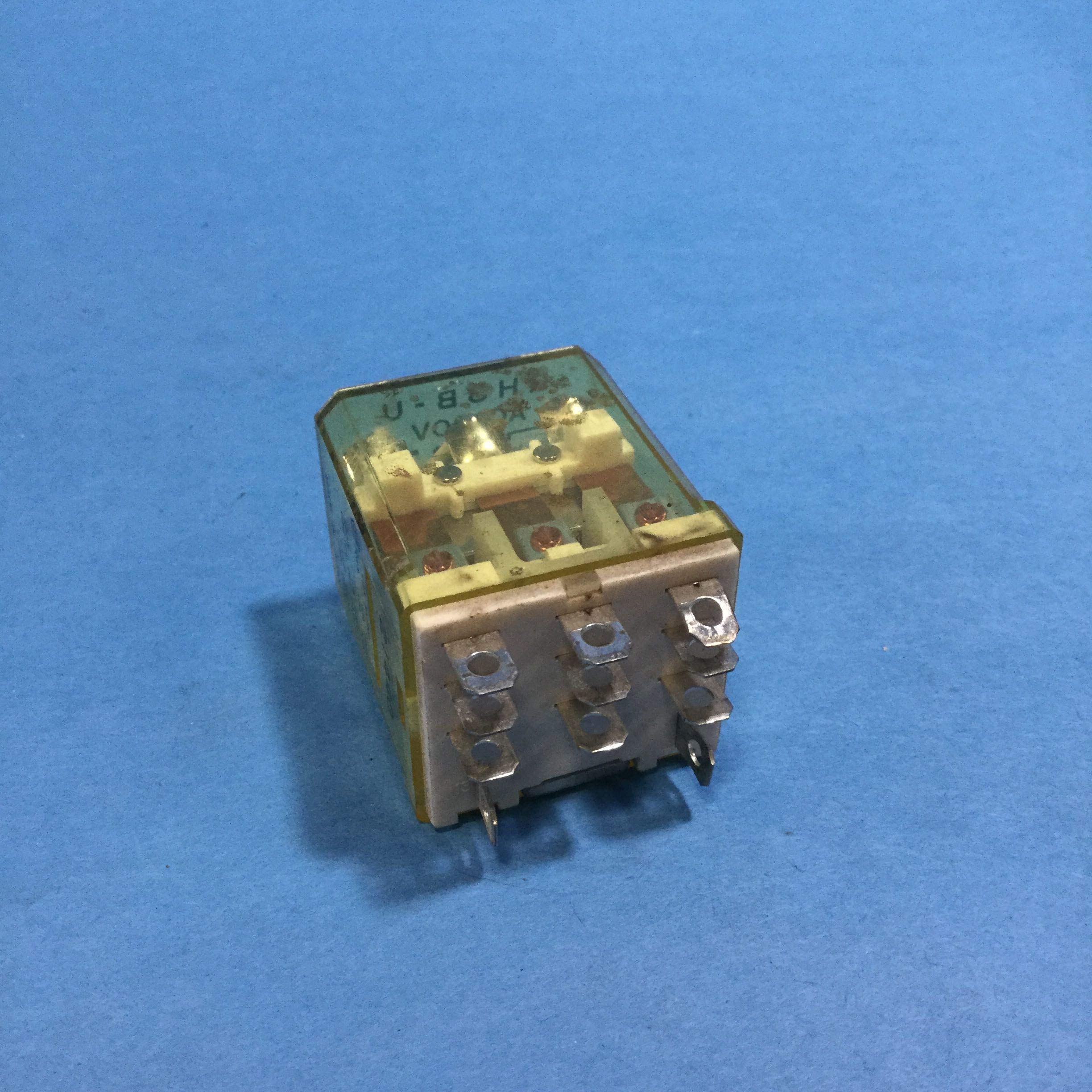 24 Volt Relay IDEC RH2B-UDC24V Power Relay - 2 Pole DPDT, 24V DC Coil ...