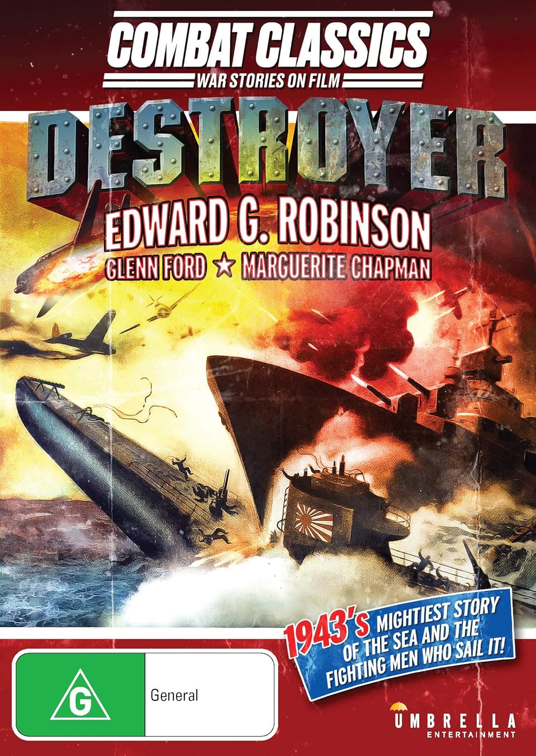 Amazon.com: Destroyer : Edward G. Robinson, Glenn Ford, Marguerite ...