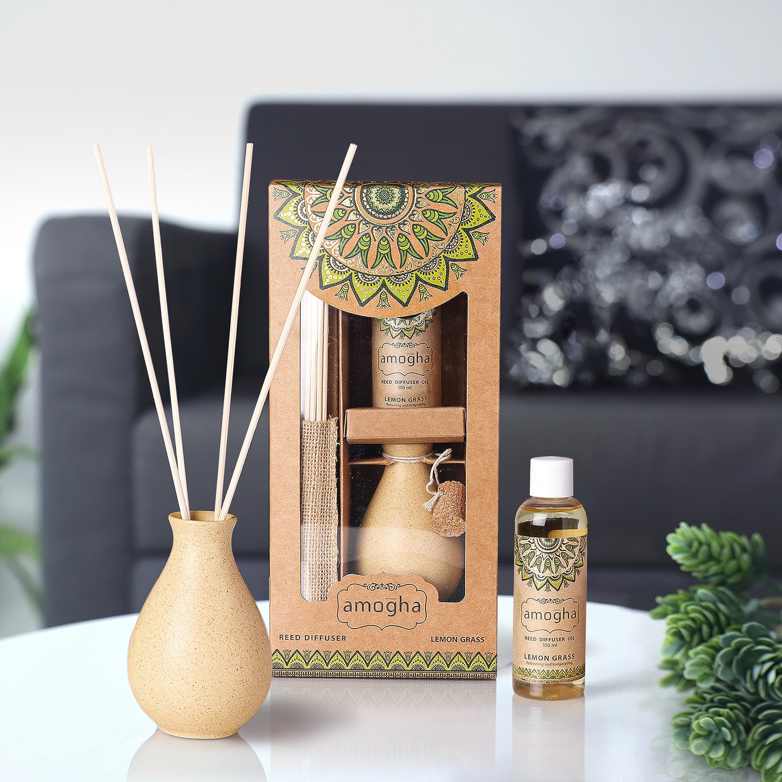 MINISO Celebration Time Scented Candle and Reed Diffuser Gift Box for ...