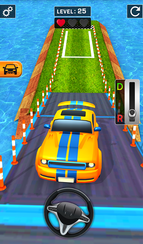 Reverse Car Driving - Blocky Cars Parking Simulator - App on Amazon ...