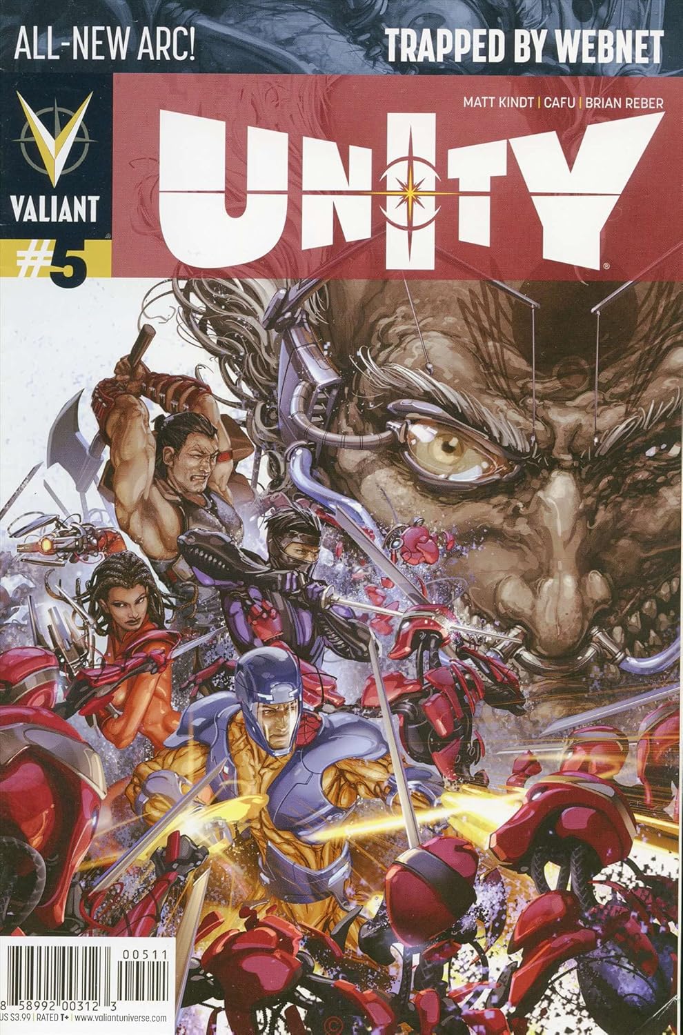 Amazon.com: Unity (2nd Series) #5 VF ; Valiant comic book | Matt Kindt ...