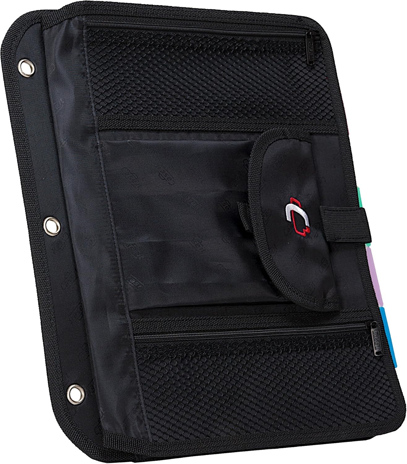 Amazon.com : Case-it Locker Accessory 5-Tab File, Black : Binder Index ...
