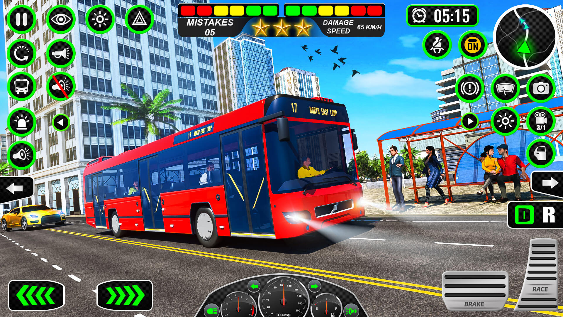 Coach Bus Simulator Bus Games- Offroad Bus Driving- Coach Bus Driving ...