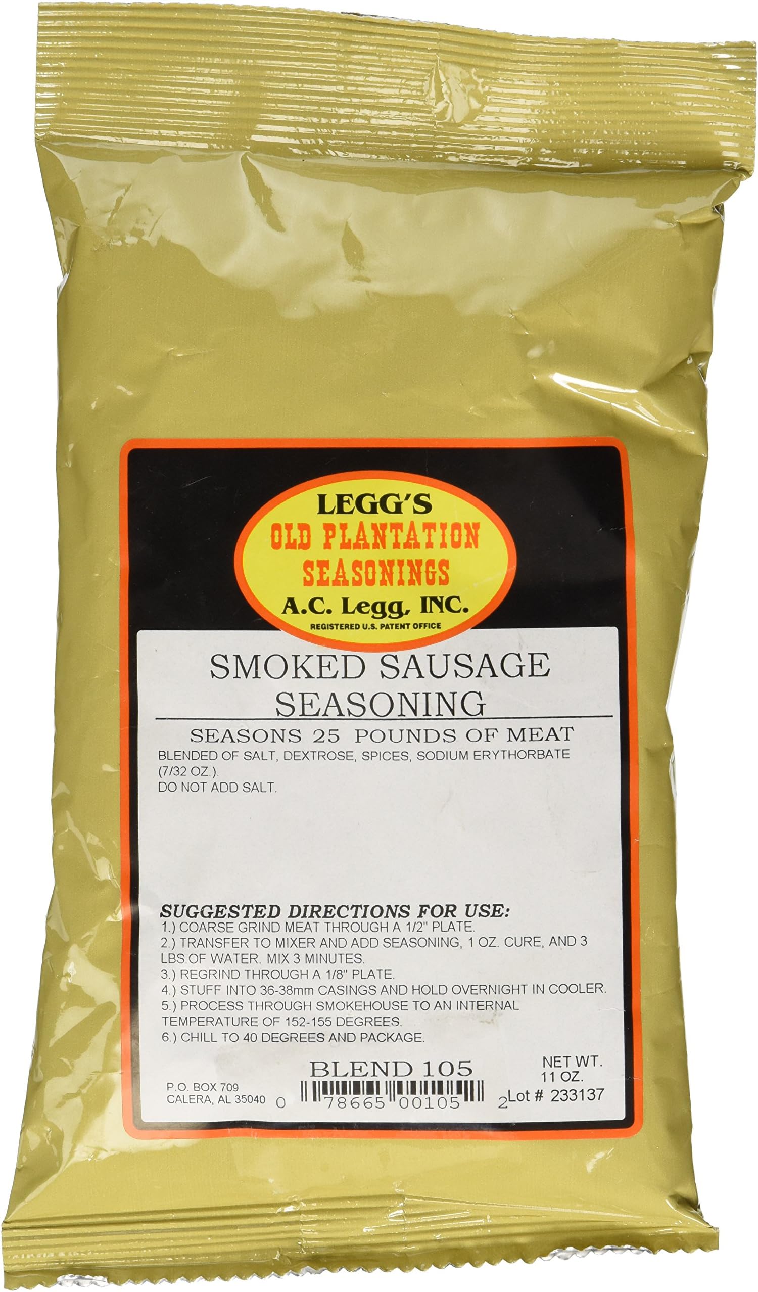 Amazon.com : A.C. Legg Inc - Smoke Flavor Seasoning - 8 ounces for up ...