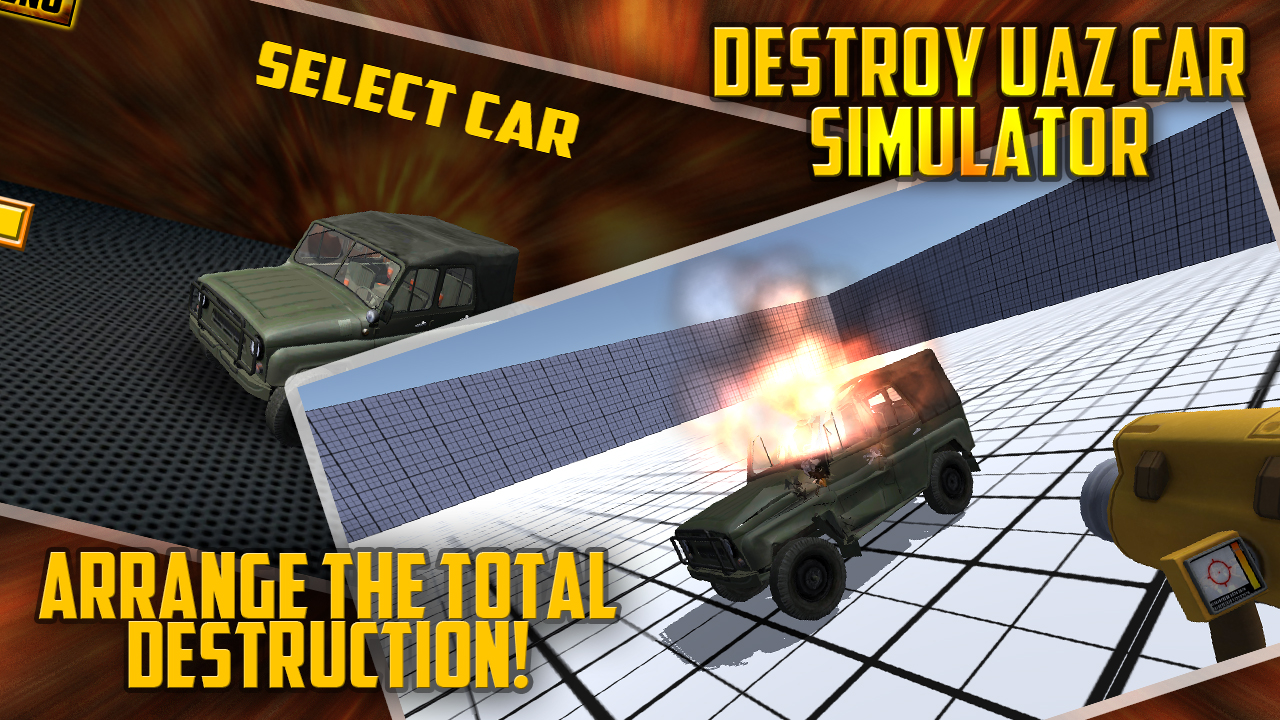 Destroy UAZ Car Simulator - App on Amazon Appstore