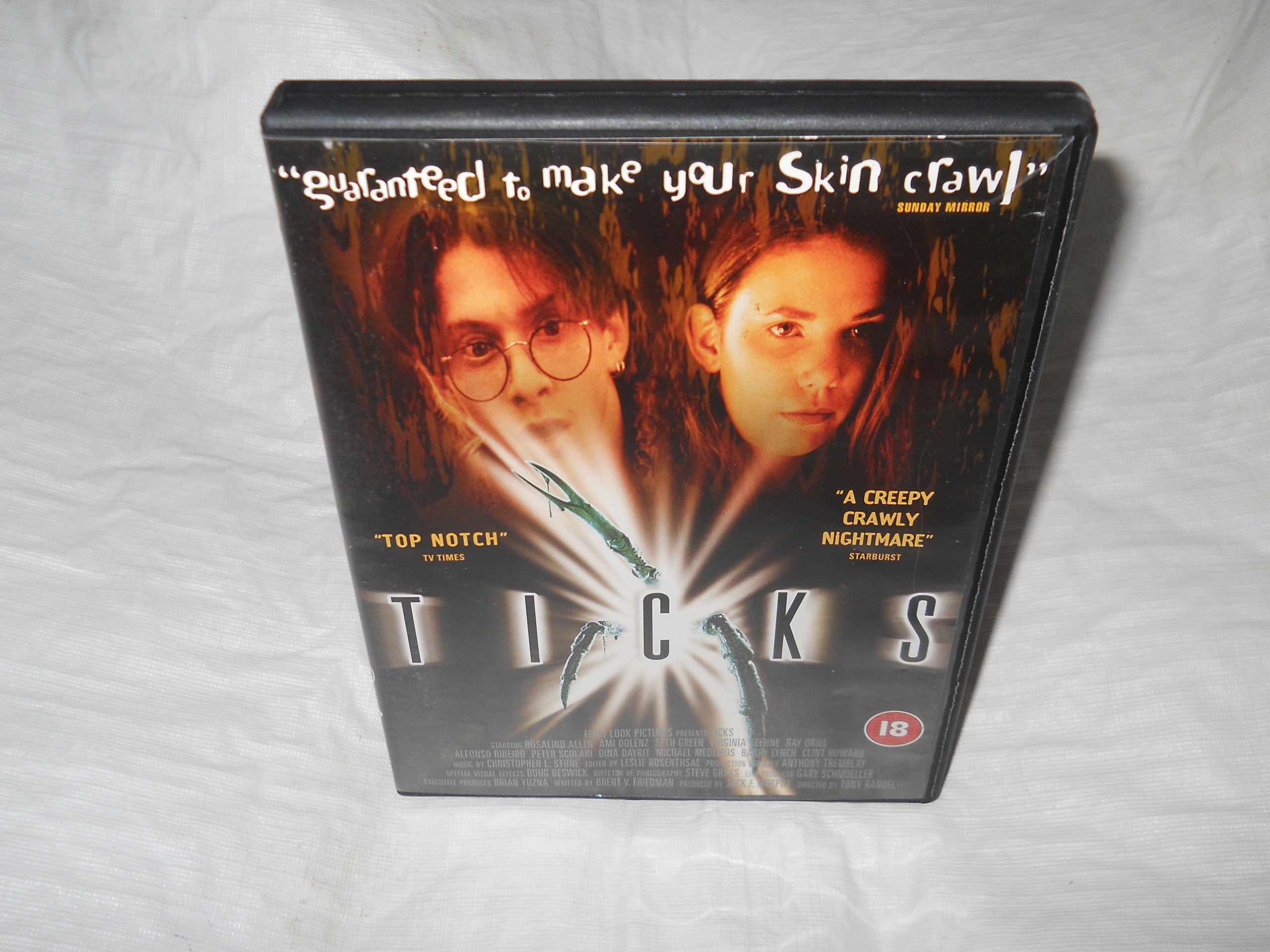 Ticks [DVD]: Amazon.co.uk: Virginia Keehne, Ami Dolenz, Rosalind Allen ...