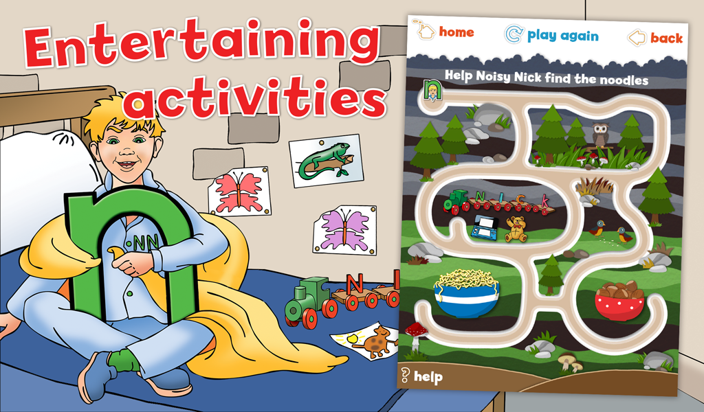 Letterland Stories: Noisy Nick, Oscar Orange & Peter Puppy - App on ...