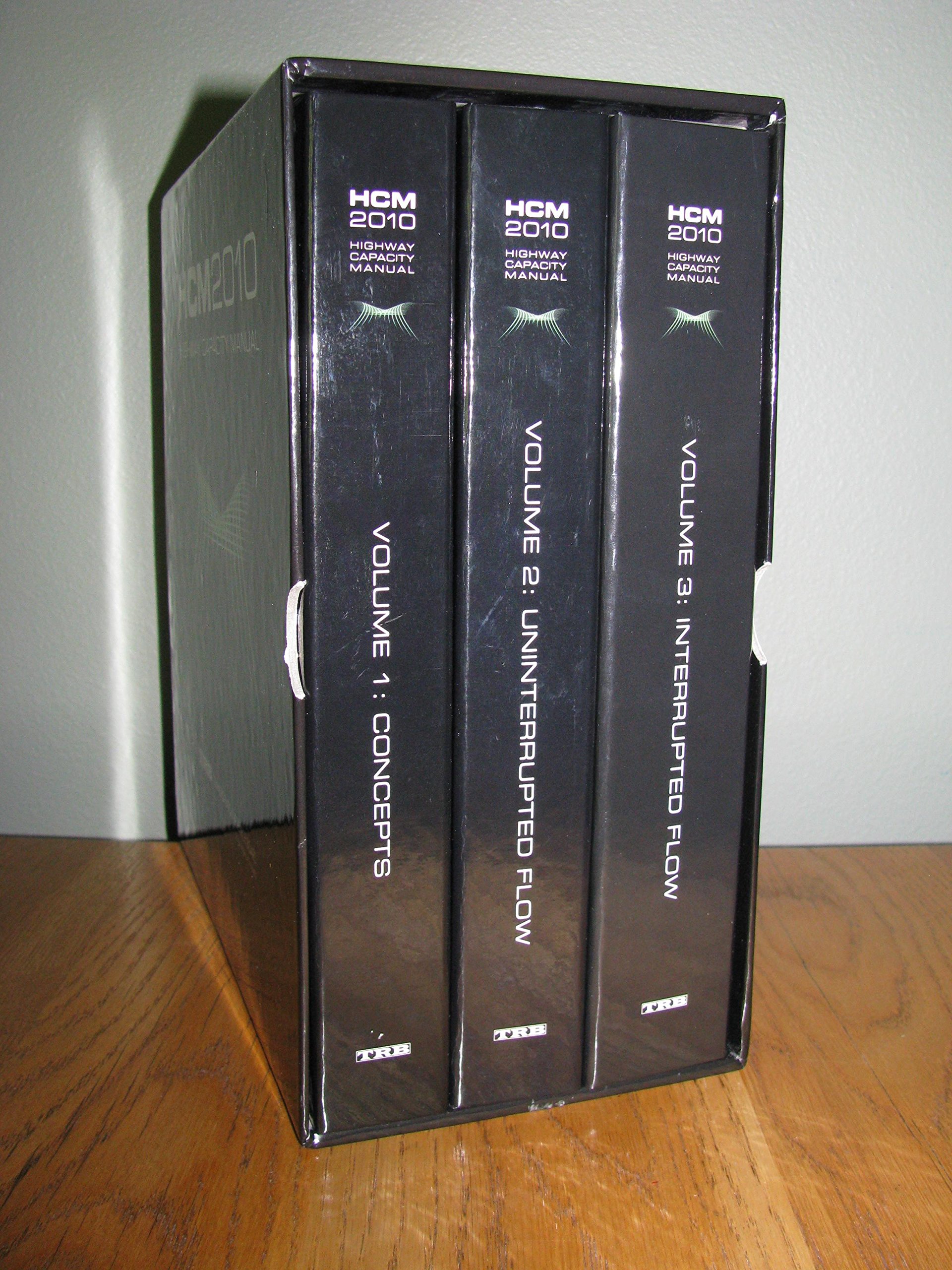 Amazon.com: Highway Capacity Manual: HCM 2010 (3 Volume Set ...