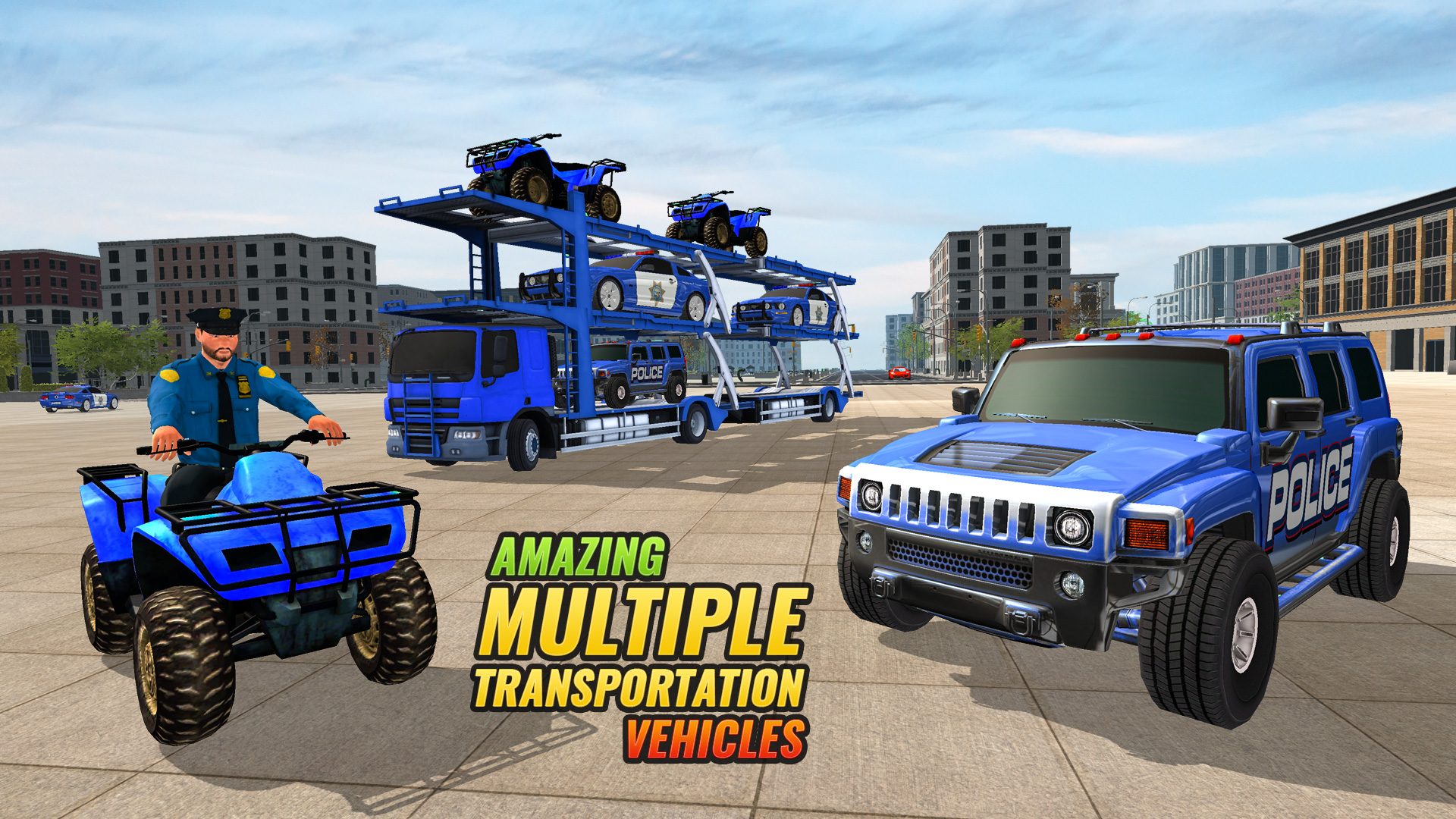 US Police Car Driving and Plane Simulator Game - App on Amazon Appstore