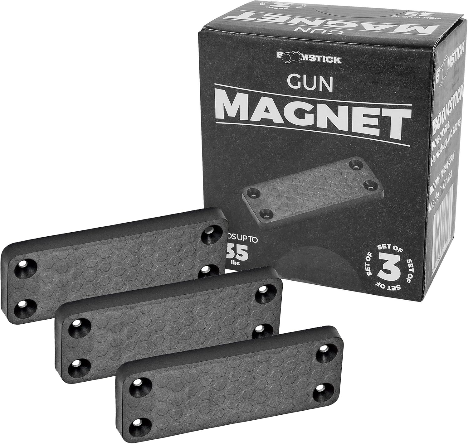 Amazon.com : BOOMSTICK 35lb Gun Magnet, Secure Handgun Holder for Home ...