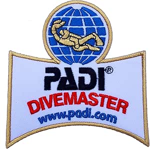 Amazon.com: PADI Divemaster Shoulder Patch by Padi : Arts, Crafts & Sewing