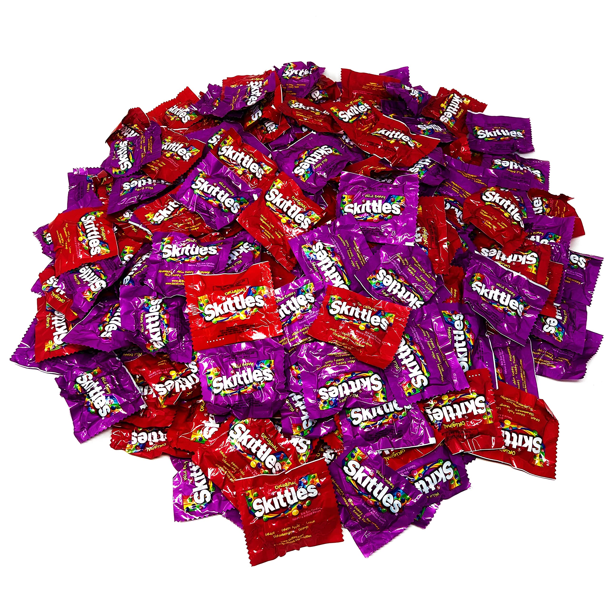 Buy Holiday Special Skittles Fun Size Candy Assortment - 10 lbs - Wild ...