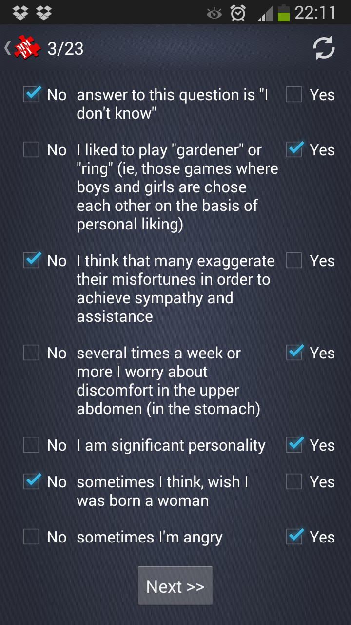 MMPI (Minnesota Multiphasic Personality Inventory) - App on Amazon Appstore