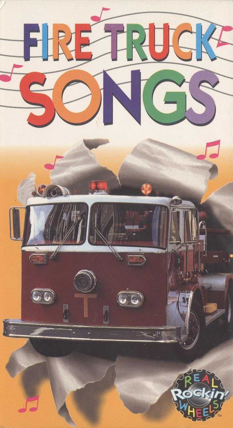 Amazon.co.jp: Real Rockin Wheels: Fire Truck Songs [VHS] : Real Rockin ...