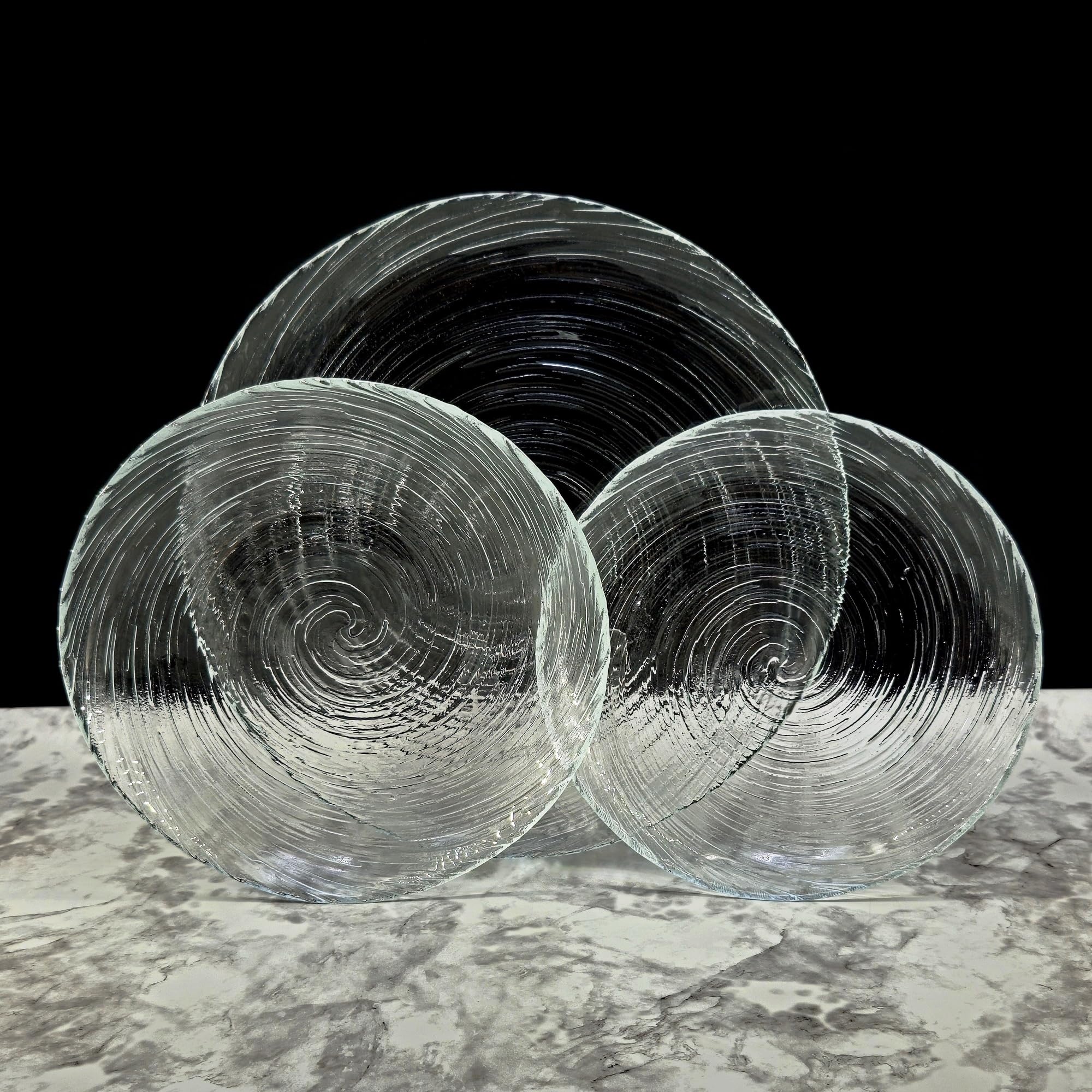 Amazon.com | VOLUTE Clear Glass Dinnerware: Dinnerware Sets