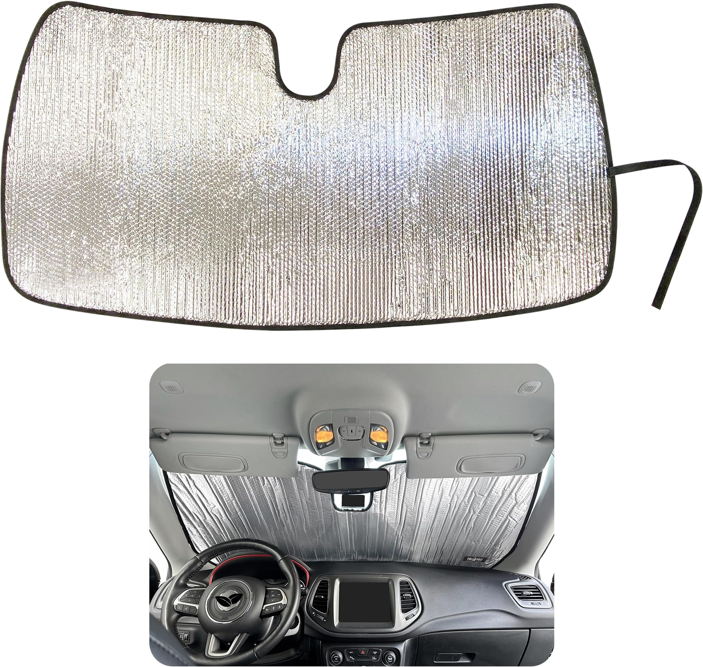 Amazon.com: YelloPro Custom Fit Automotive Reflective Front Windshield ...