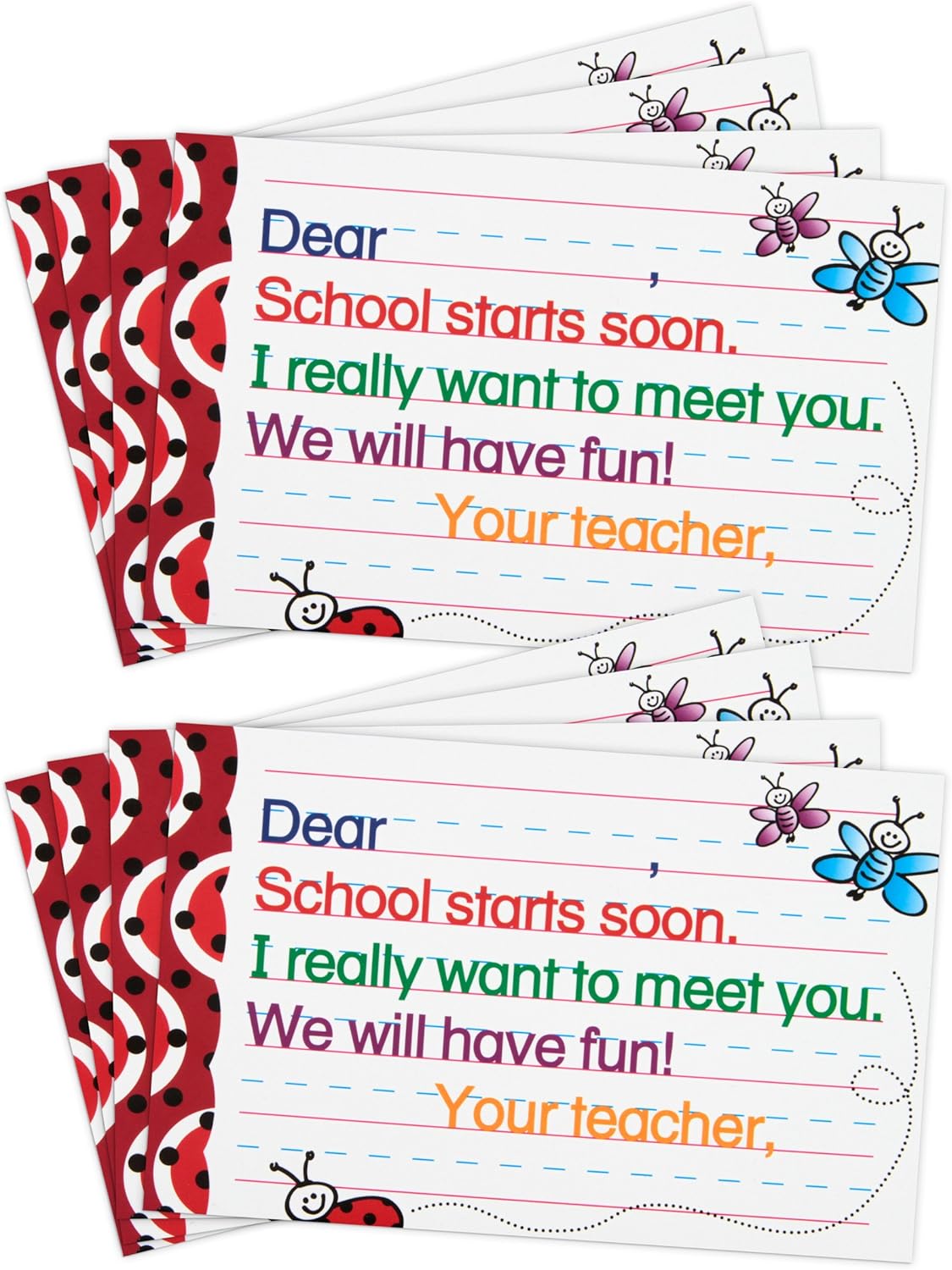 Amazon.com : Back to School Positive Postcards Welcome Students and ...