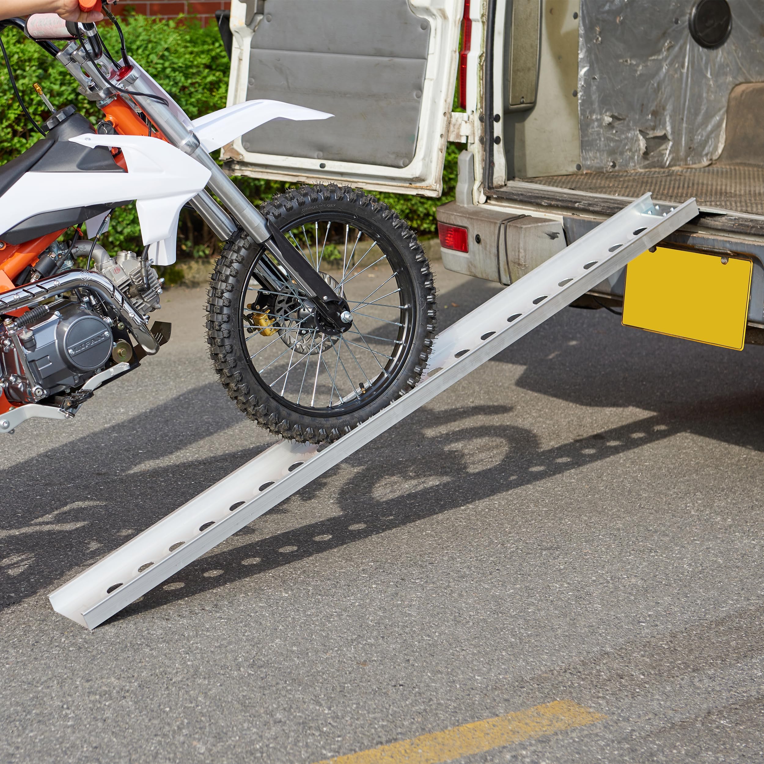 Amazon.com: Pit Posse Pp2401 Motorcycle Folding Loading Ramp Aluminum ...