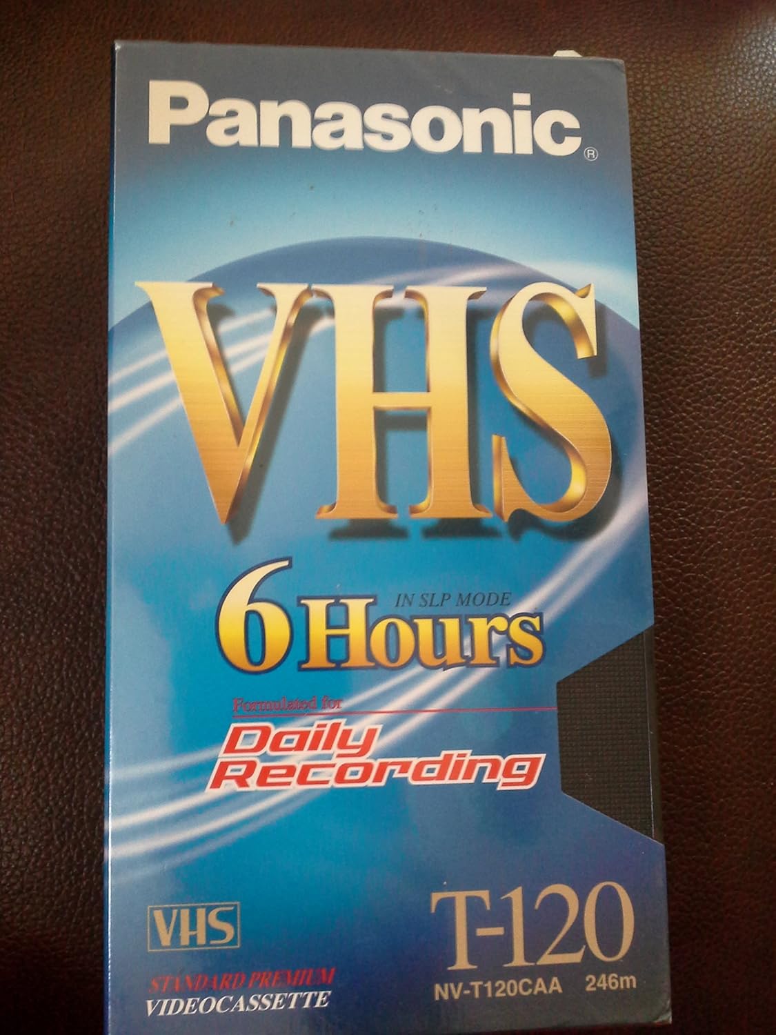 Amazon.com: Panasonic NVT120CA3TR (Each) 120 Minute VHS Tape : Electronics
