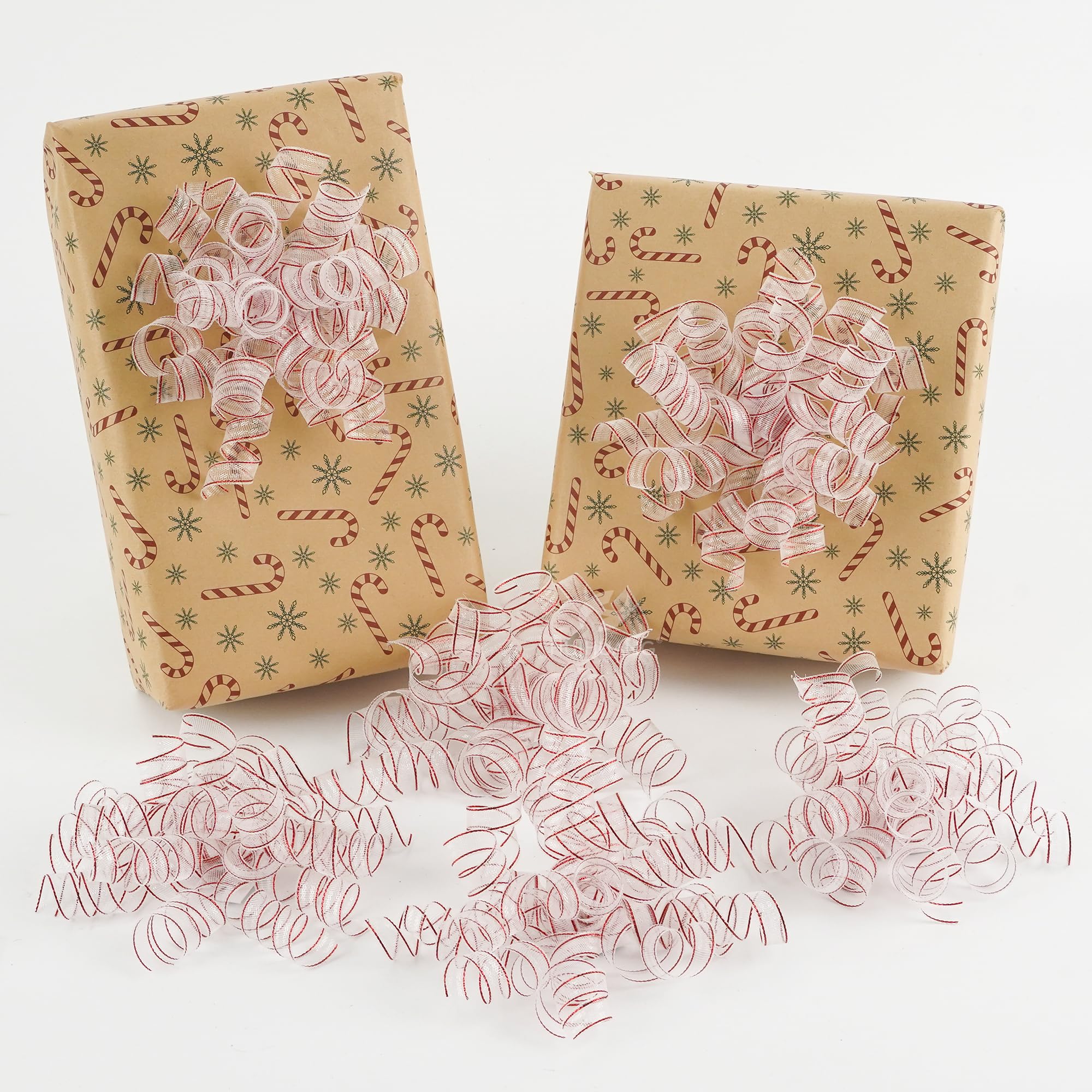 Amazon.com: HUIHUANG Curly Bows for Gift Wrapping Self Adhesive ...