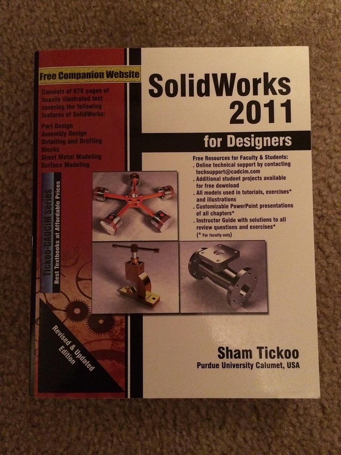 Amazon.com: SolidWorks 2011 for Designers: 9781932709896: Prof. Sham ...