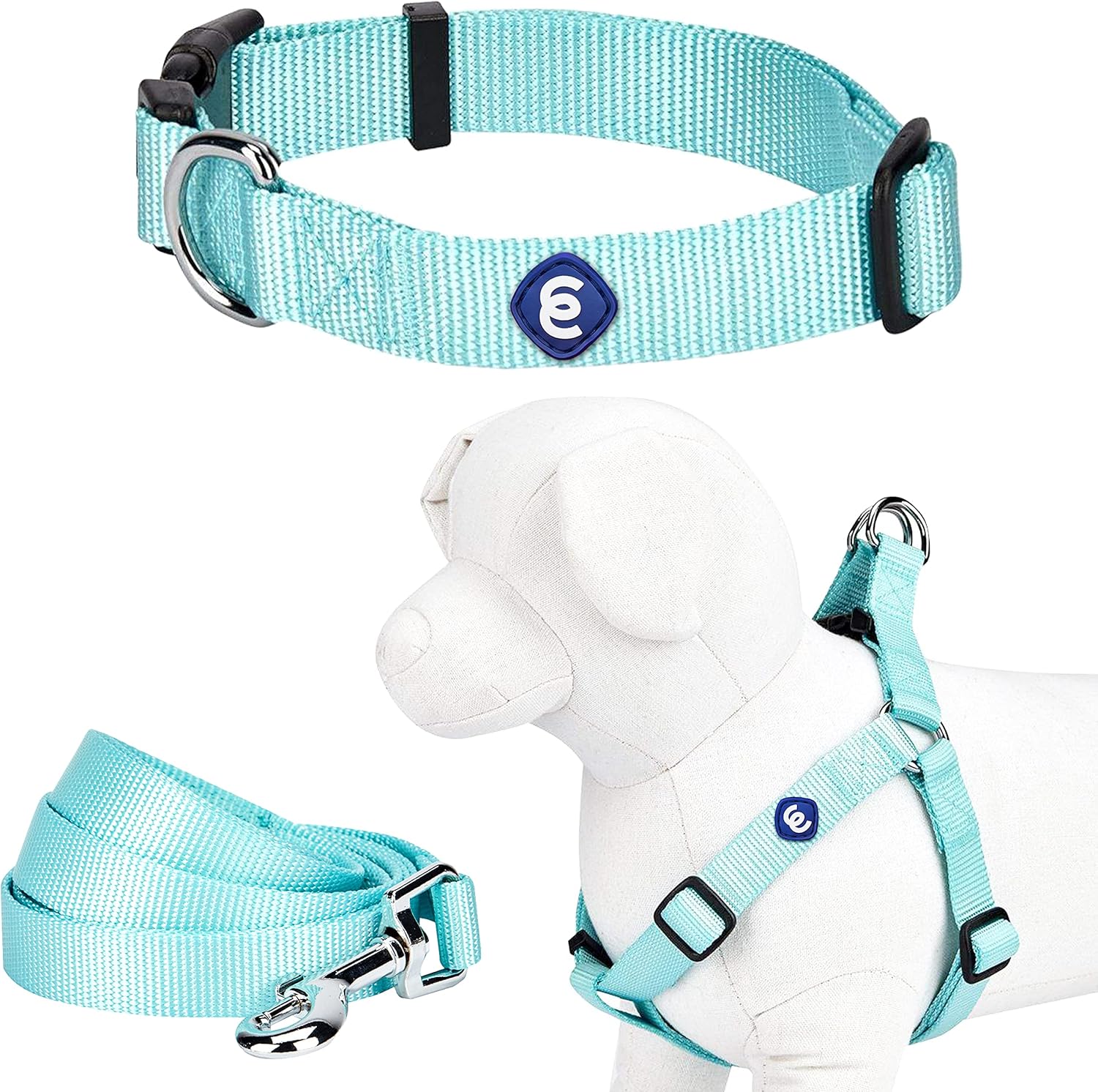 Amazon.com : Blueberry Pet Essentials Bundle Set - Small Mint Blue Dog ...