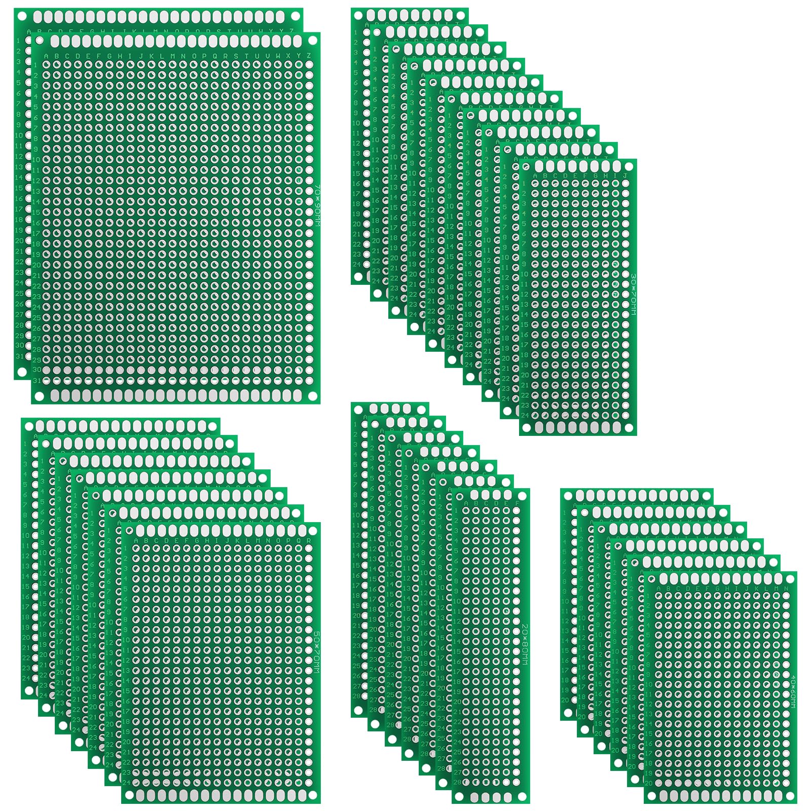 Snapklik.com : Double Sided PCB Board Prototype Kit, Prototype Boards ...
