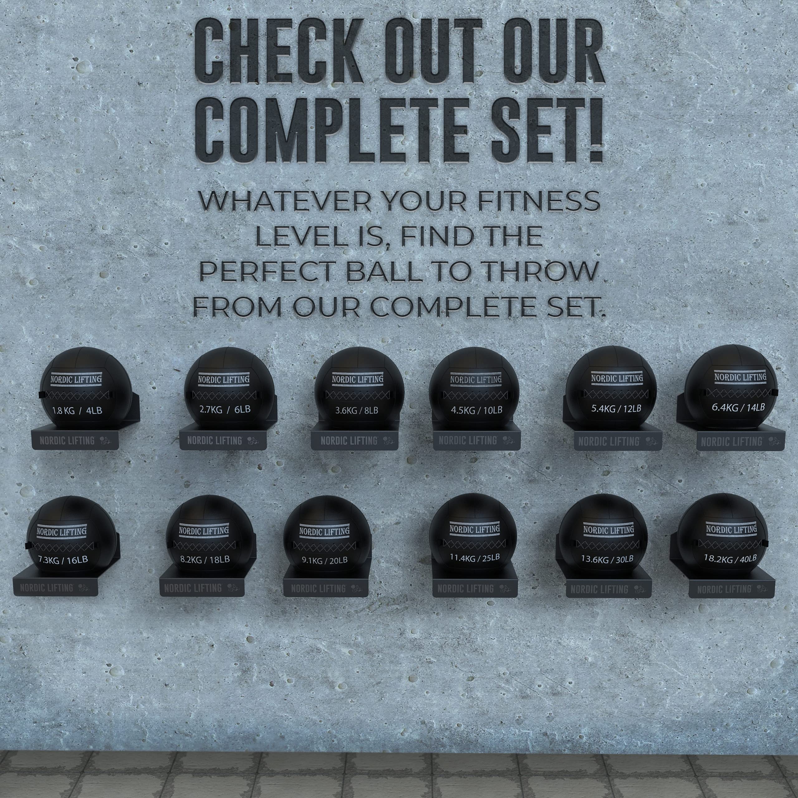 Snapklik.com : Nordic Lifting Wall Ball For Crossfit & Fitness